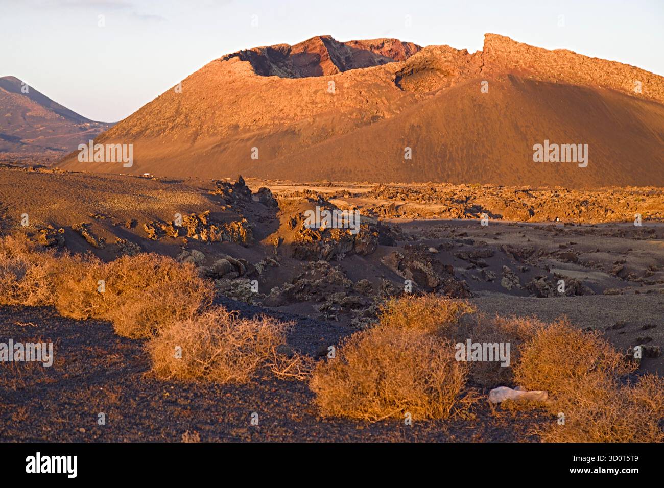 Spain, Canary Islands, Lanzarote, Volcan El Cuervo, landscape, scenery ...