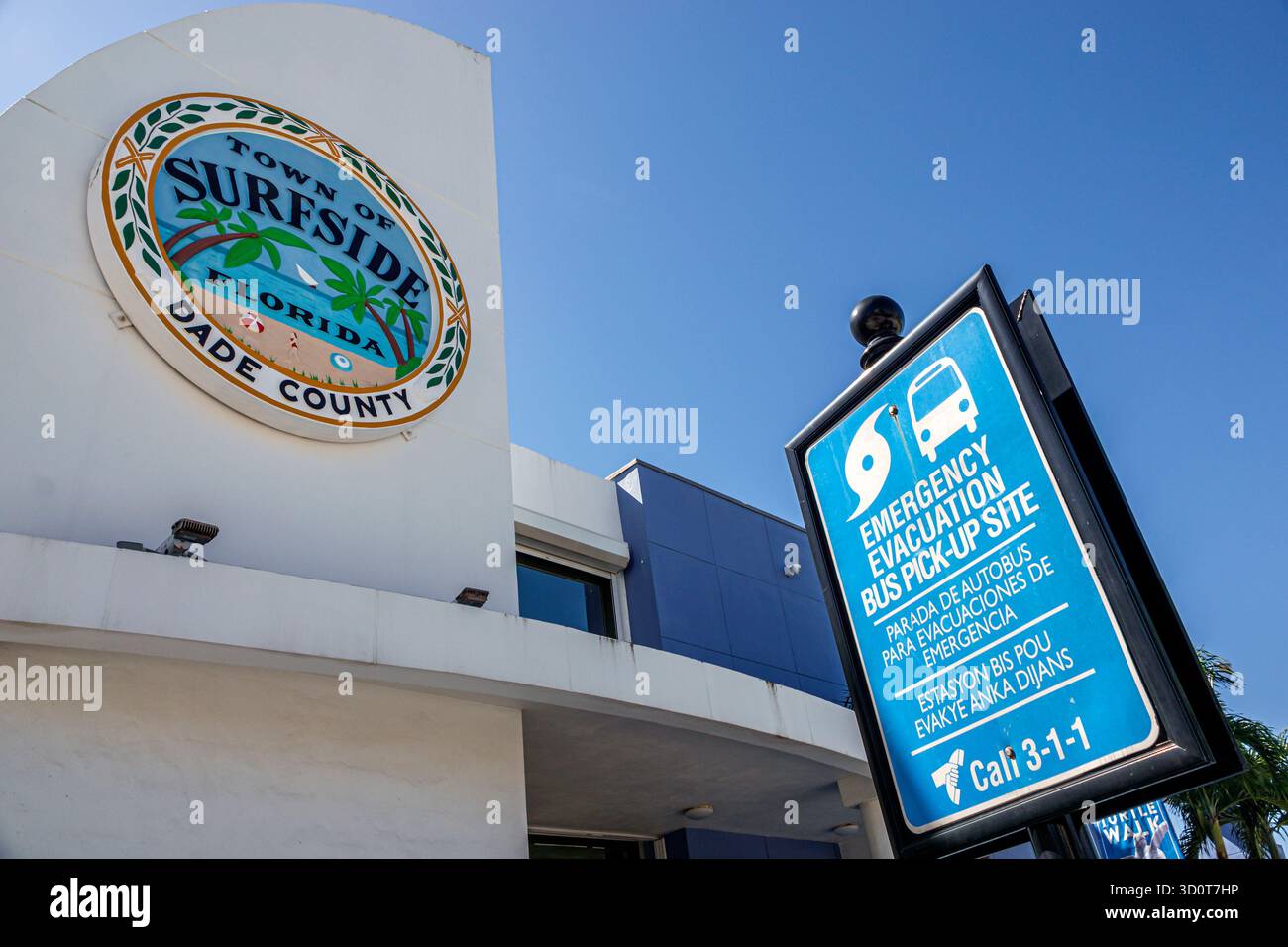Surfside Miami Florida,Town of Surfside municipal building seal Dade ...