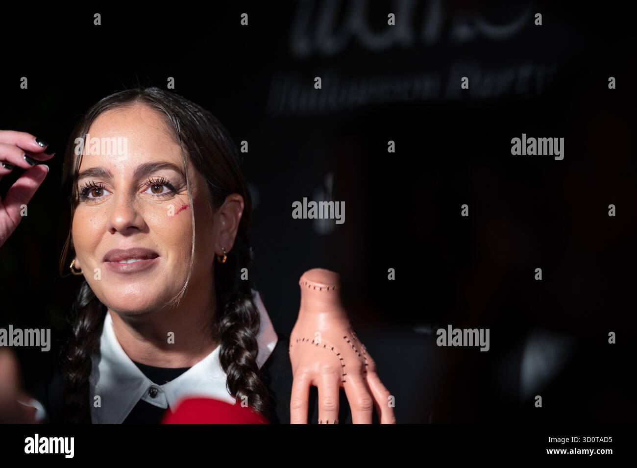 Anabel Pantoja attend the WOMO Halloween Party at the woho Store in ...