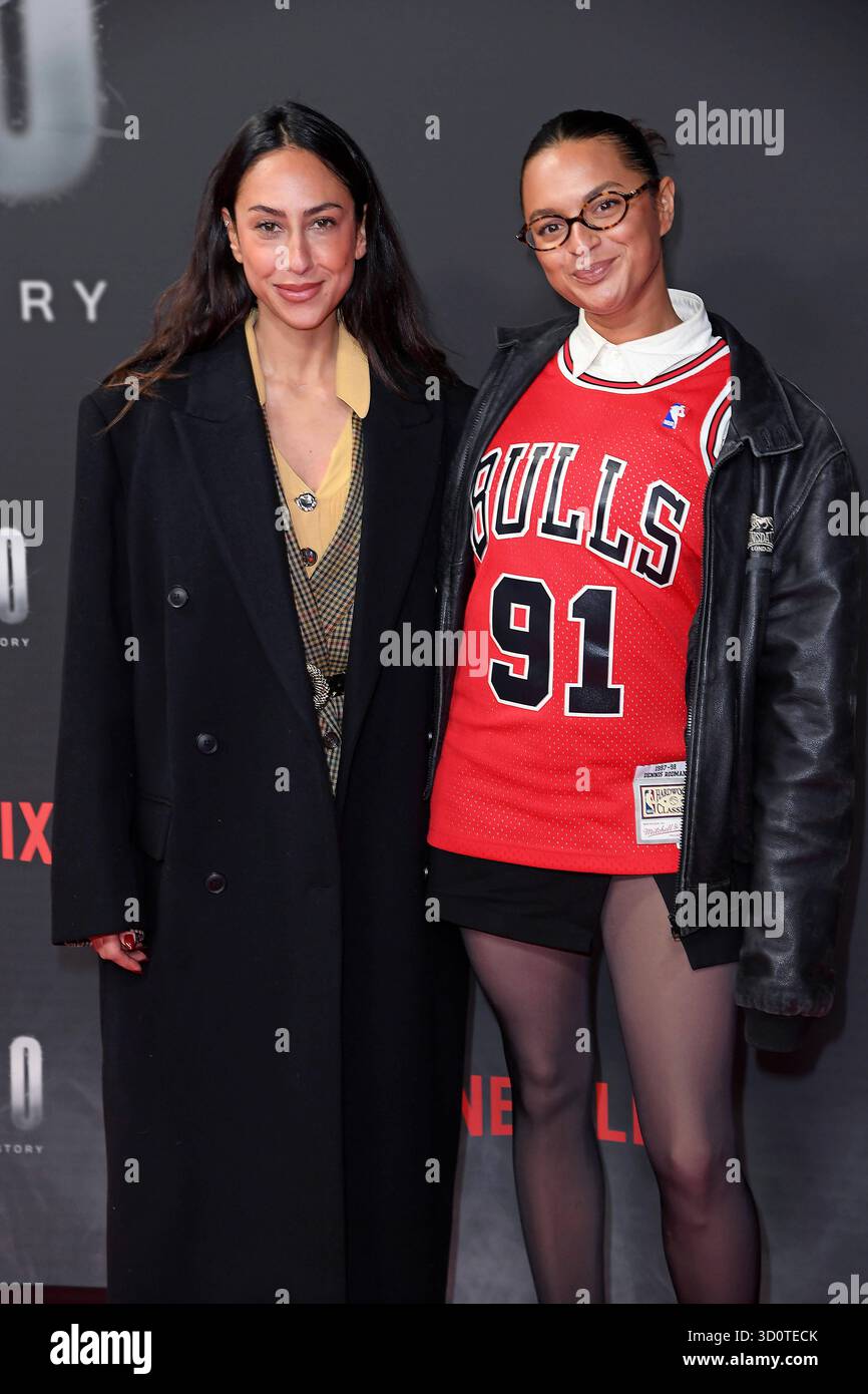 Melissa Khalaj, Taneshia Abt bei der Premiere des Netflix-Doku ...