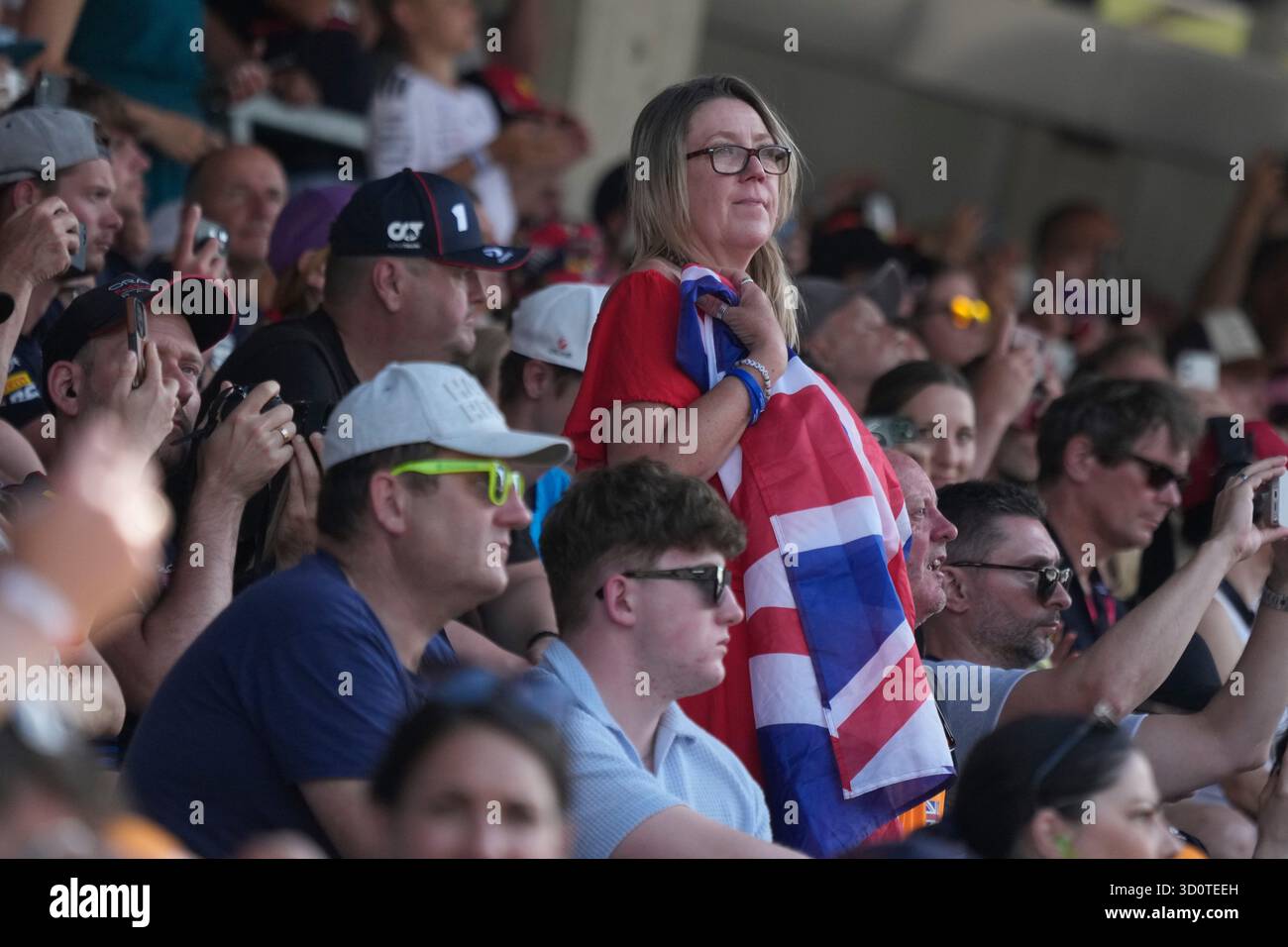 SPIELBERG, AUSTRIA - JUNE 29: Fan of Lando Norris of United Kingdom and ...