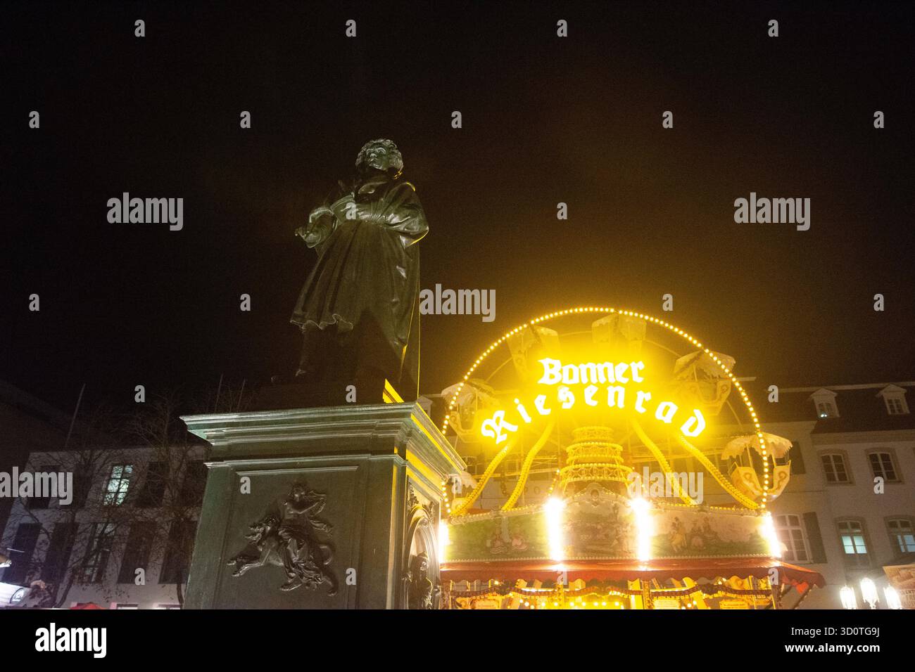 Bonn, Germany. 24th Oct, 2025. A general view of the Beethoven monument ...