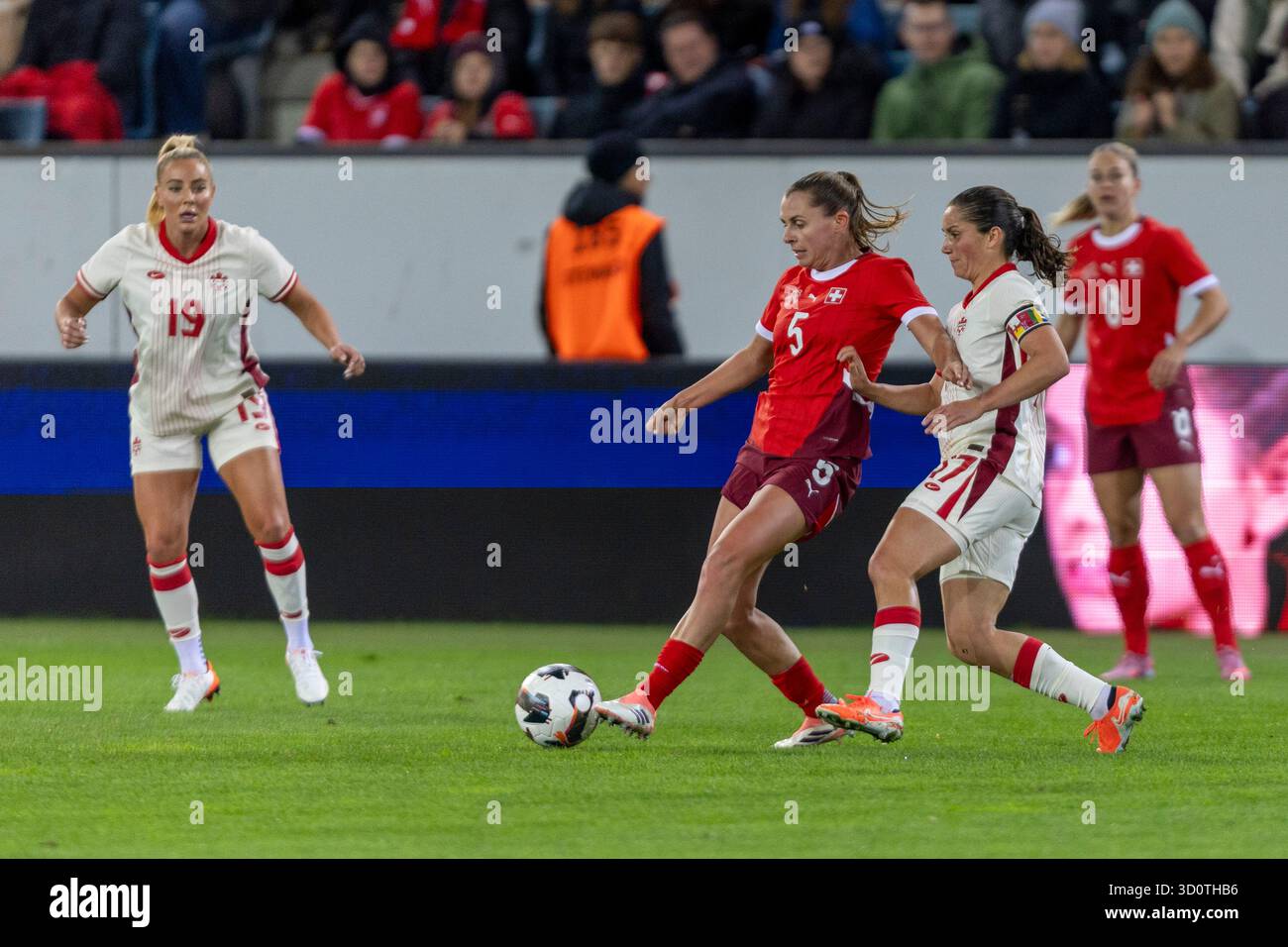 24/10/2025, Lucerne, swissporarena, Friendly: Switzerland - Canada ...