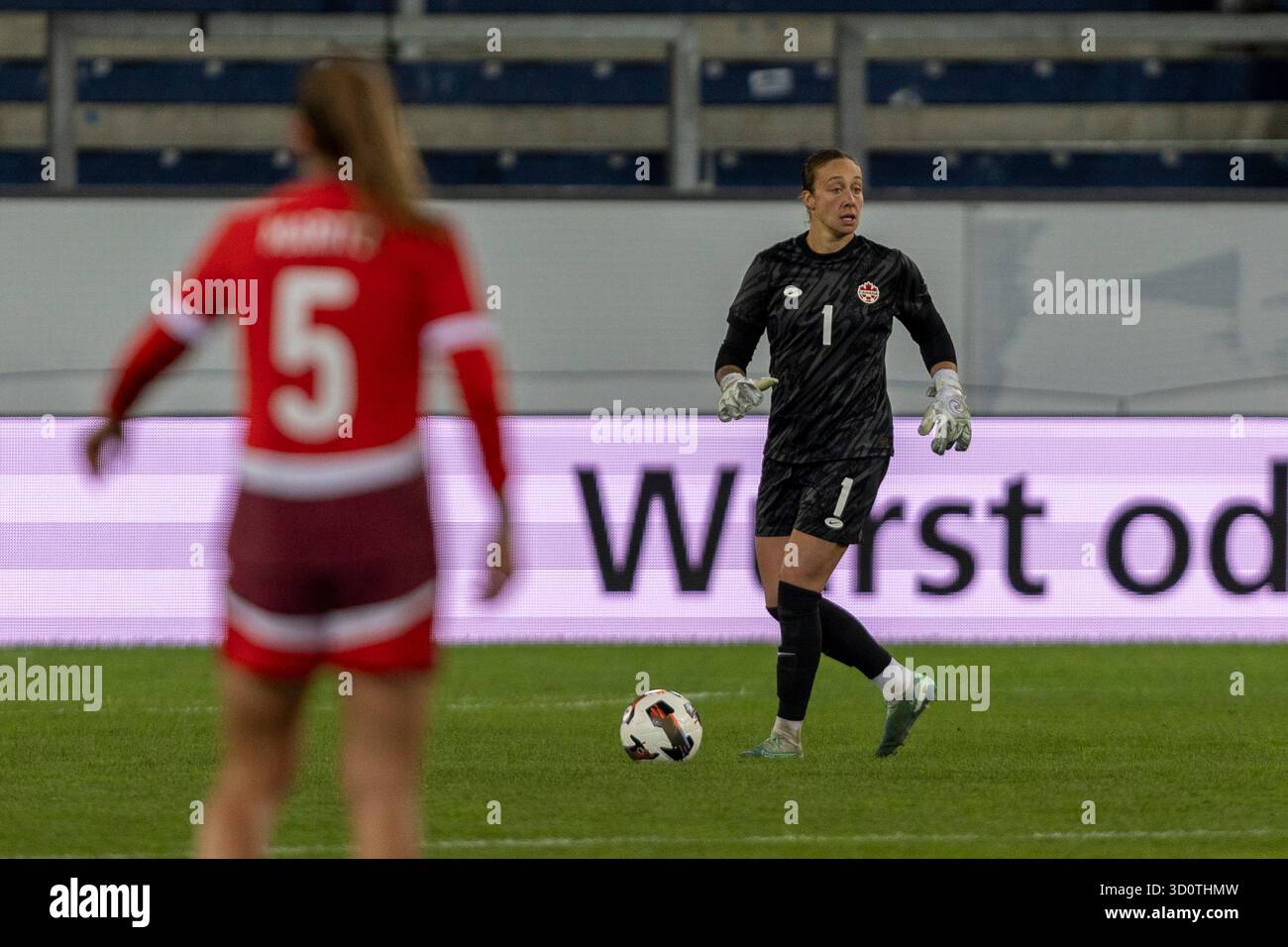 24/10/2025, Lucerne, swissporarena, Friendly: Switzerland - Canada ...