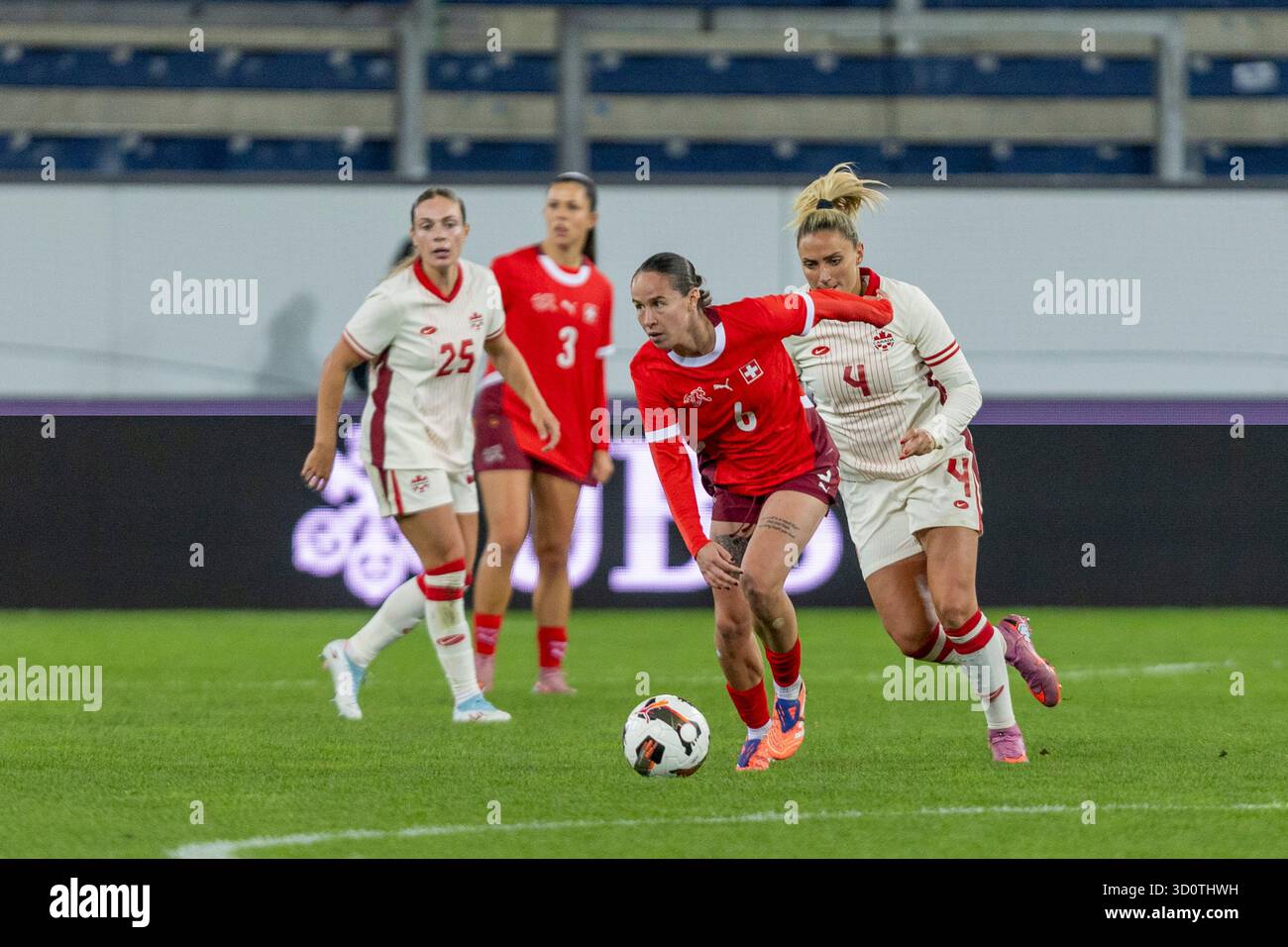 24/10/2025, Lucerne, swissporarena, Friendly: Switzerland - Canada ...