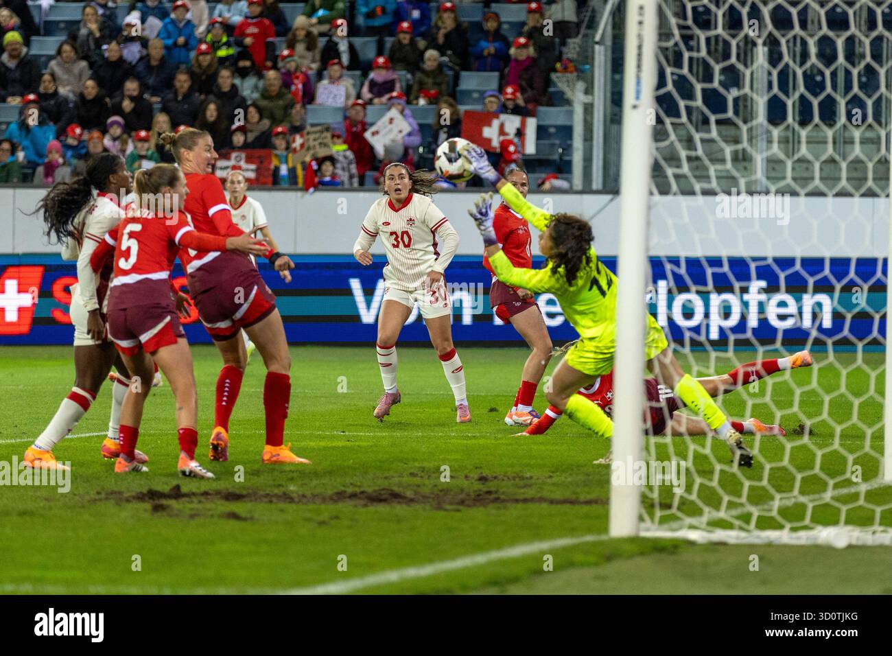 24/10/2025, Lucerne, swissporarena, Friendly: Switzerland - Canada ...