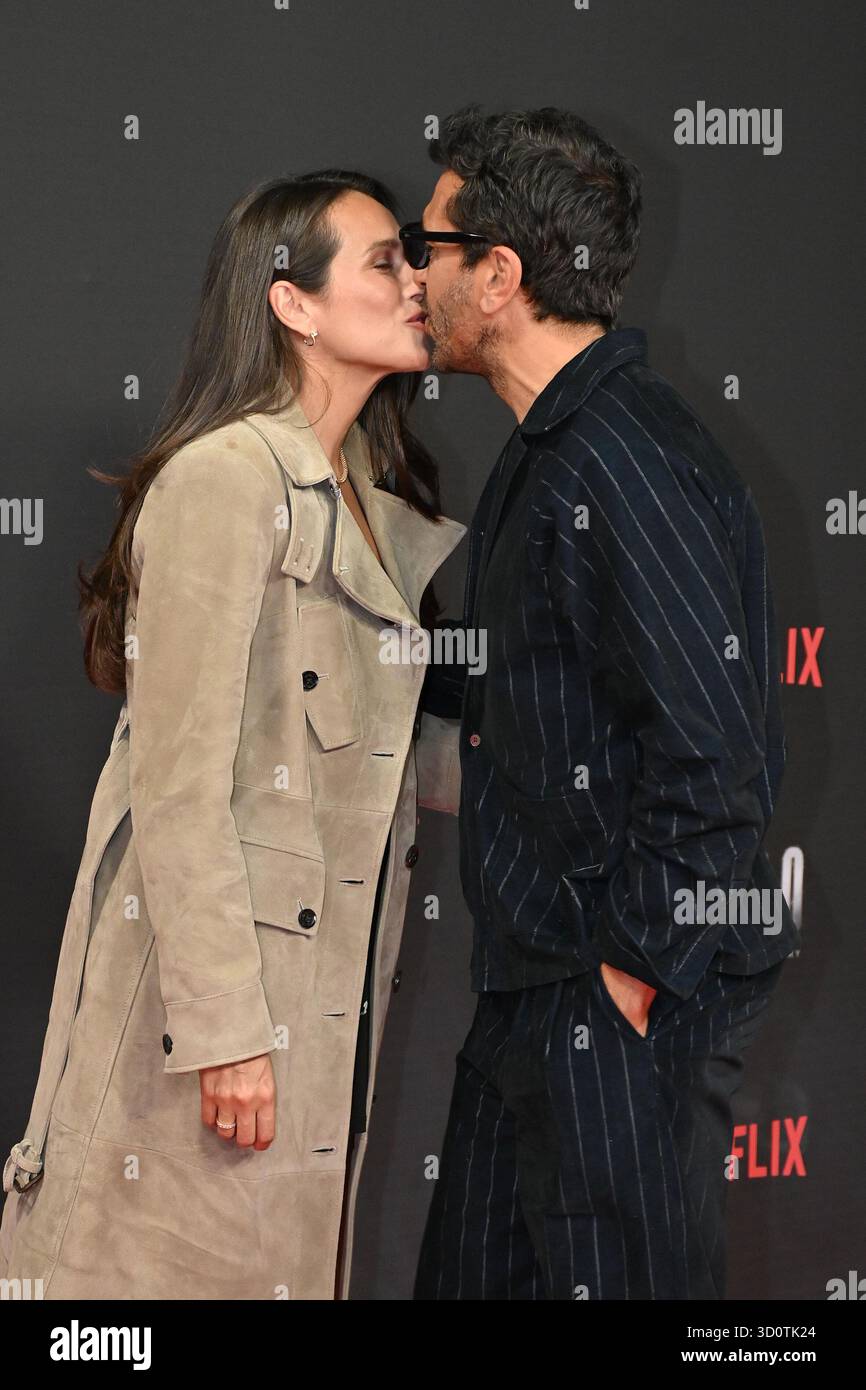 Elyas M Barek and his wife Jessica M Barek attend the „Babo - Die ...