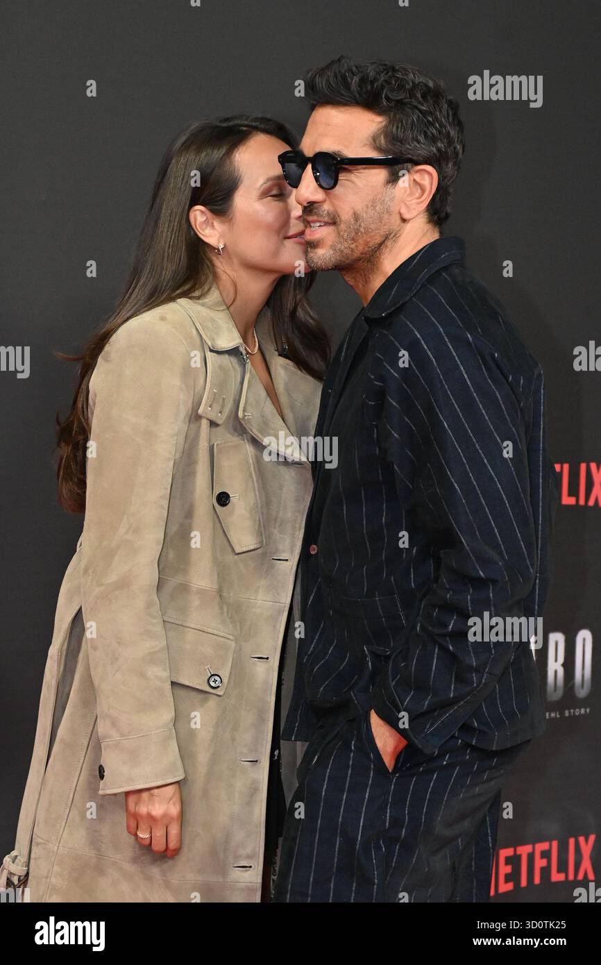 Elyas M Barek and his wife Jessica M Barek attend the „Babo - Die ...