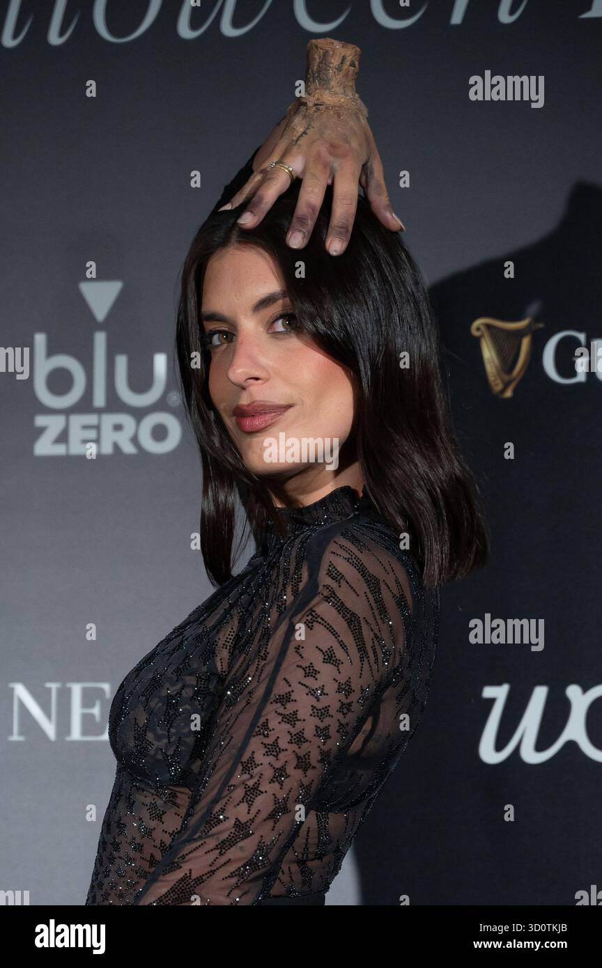 Dulceida (Aida Domenech) attends the WOMO Halloween Party at the woho ...