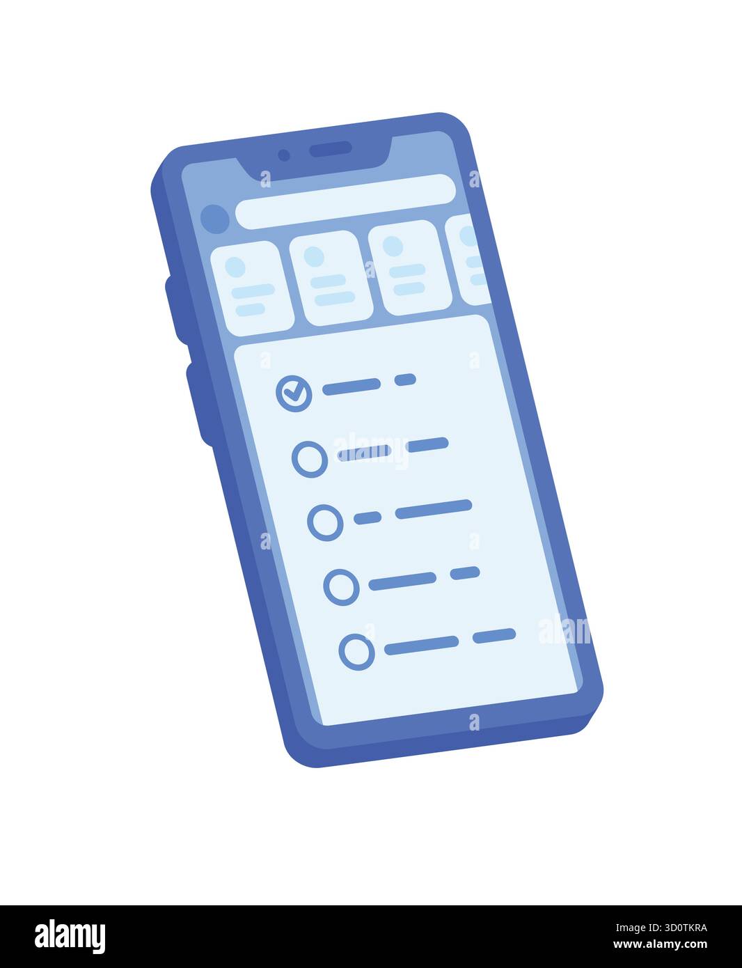 Website template personal profile Cut Out Stock Images & Pictures - Alamy