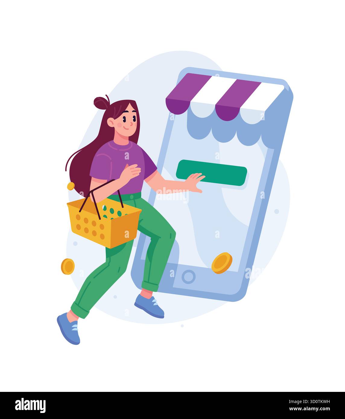 Girl order Cut Out Stock Images & Pictures - Alamy