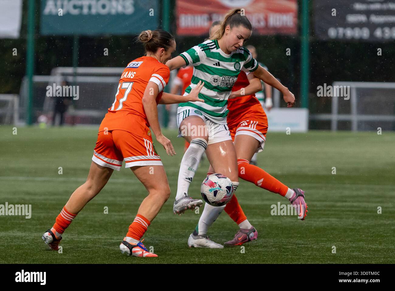 Hamilton, Scotland. 19 October 2025. Aislin Streicek of Celtic FC ...
