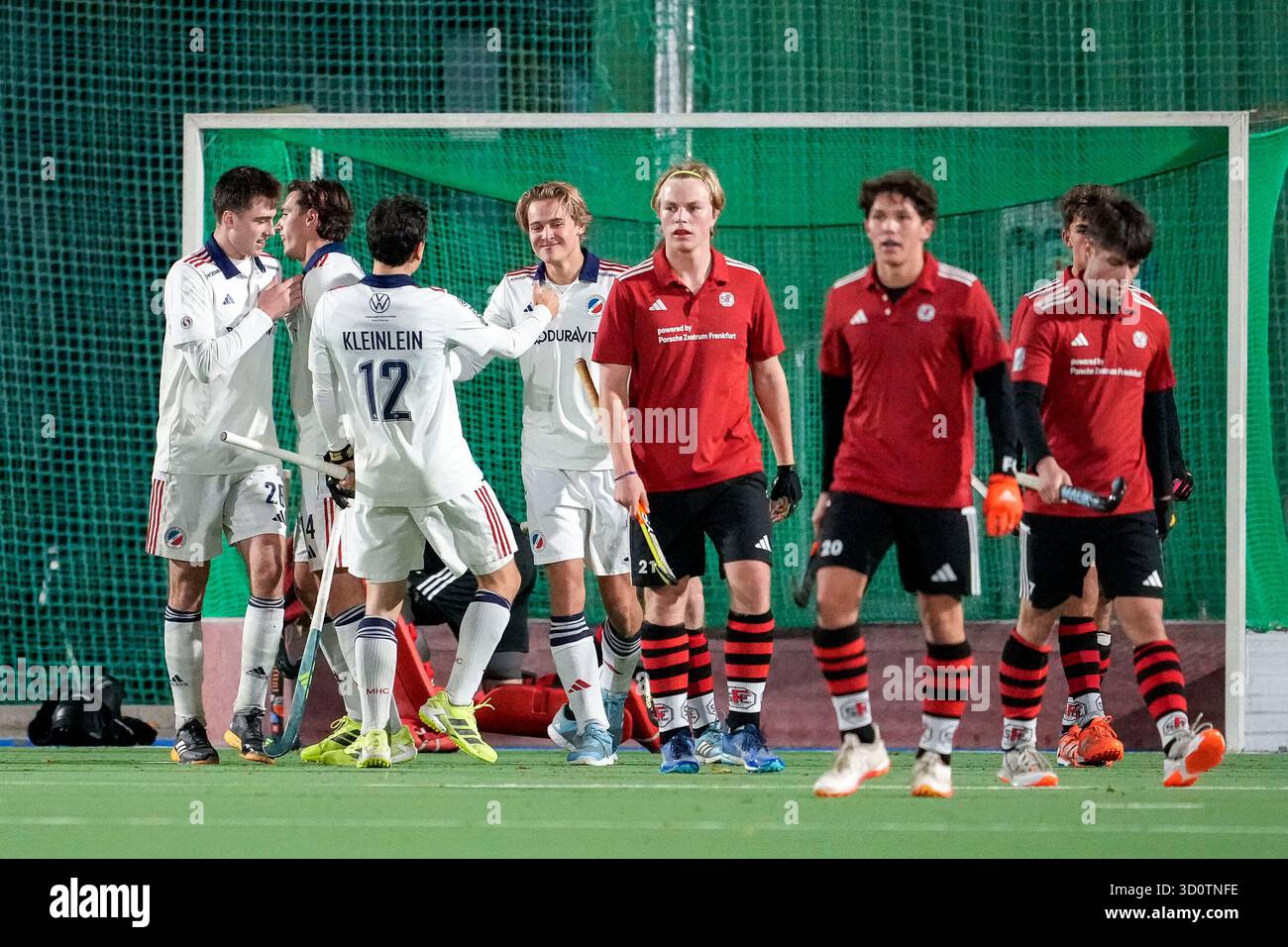 v.li.: Ben Hasbach (MHC, 26), Matteo Luca Poljaric (MHC, 14) und Erik ...