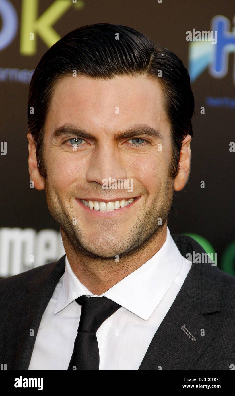 Wes Bentley at the Los Angeles premiere of 'The Hunger Games' held at ...