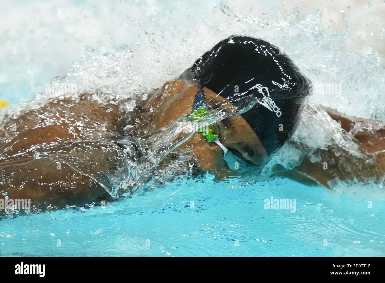 Canada's Josh Liendo competes in the men's 100m freestyle final at the ...