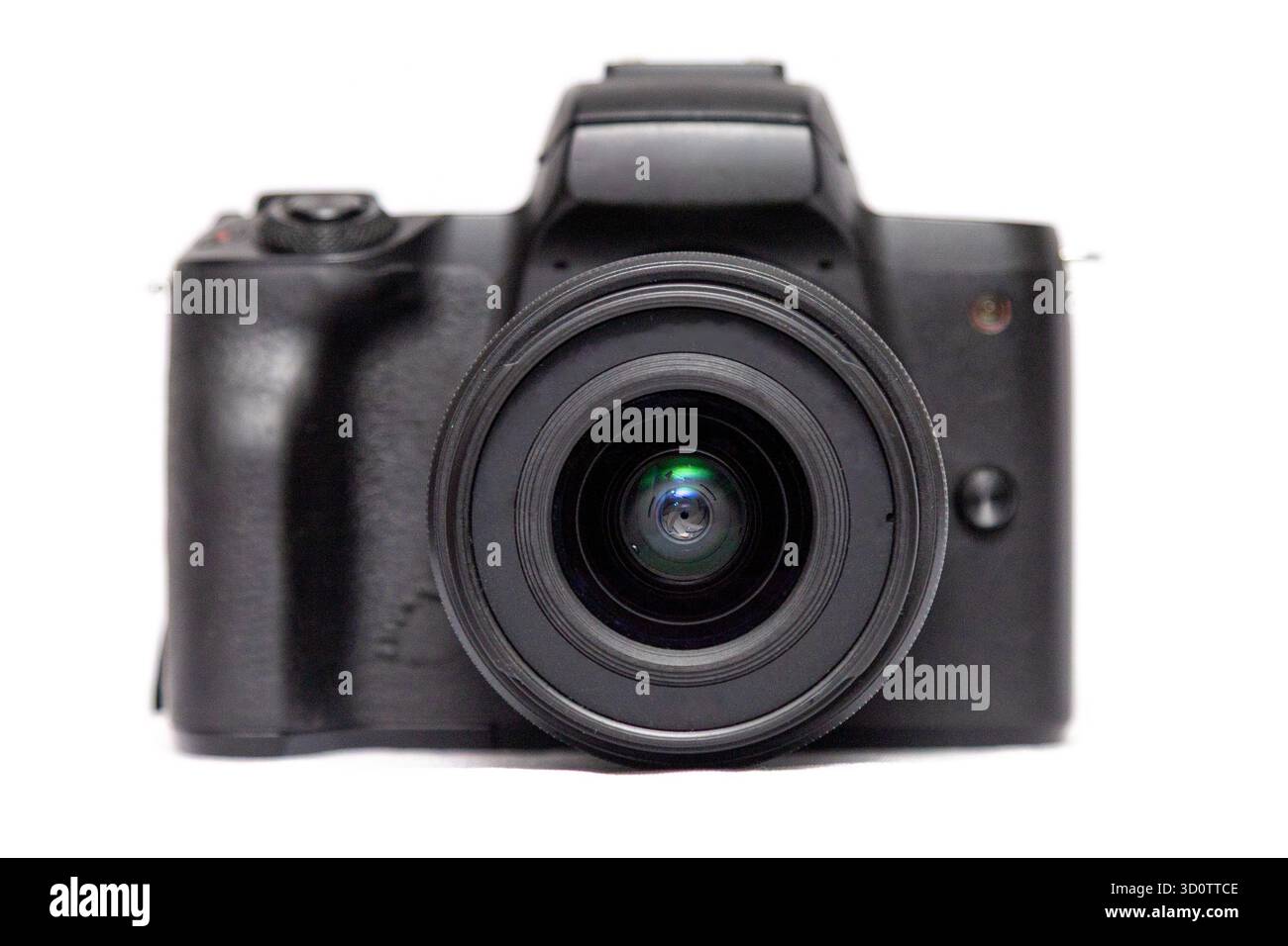 black camera on a white background in Rio de Janeiro, Brazil Stock ...