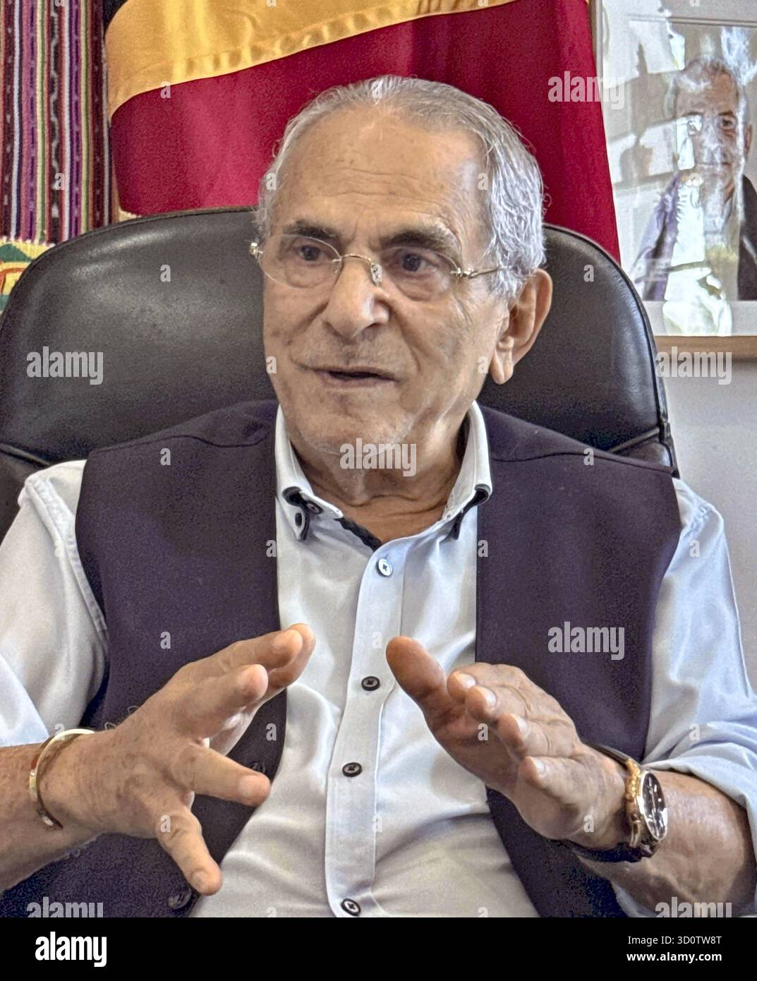 Timor-Leste president José Ramos-Horta speaks during an interview in ...