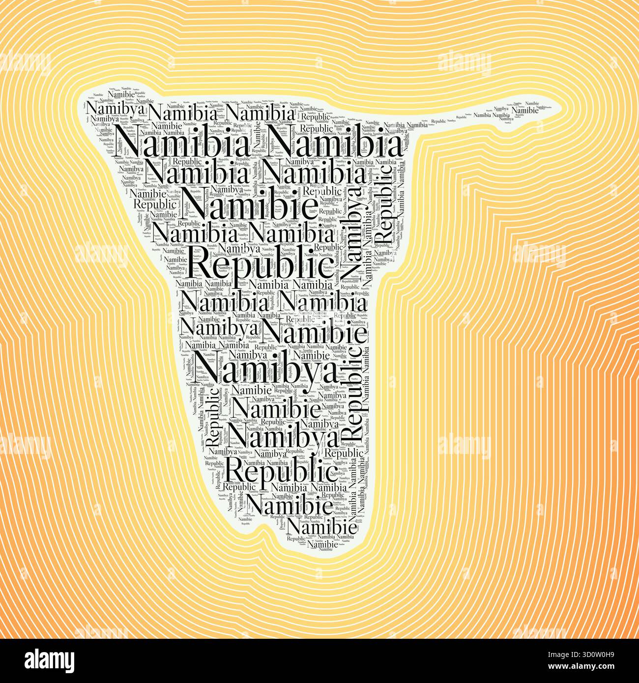 Continent africa depicted on Stock Vector Images - Alamy