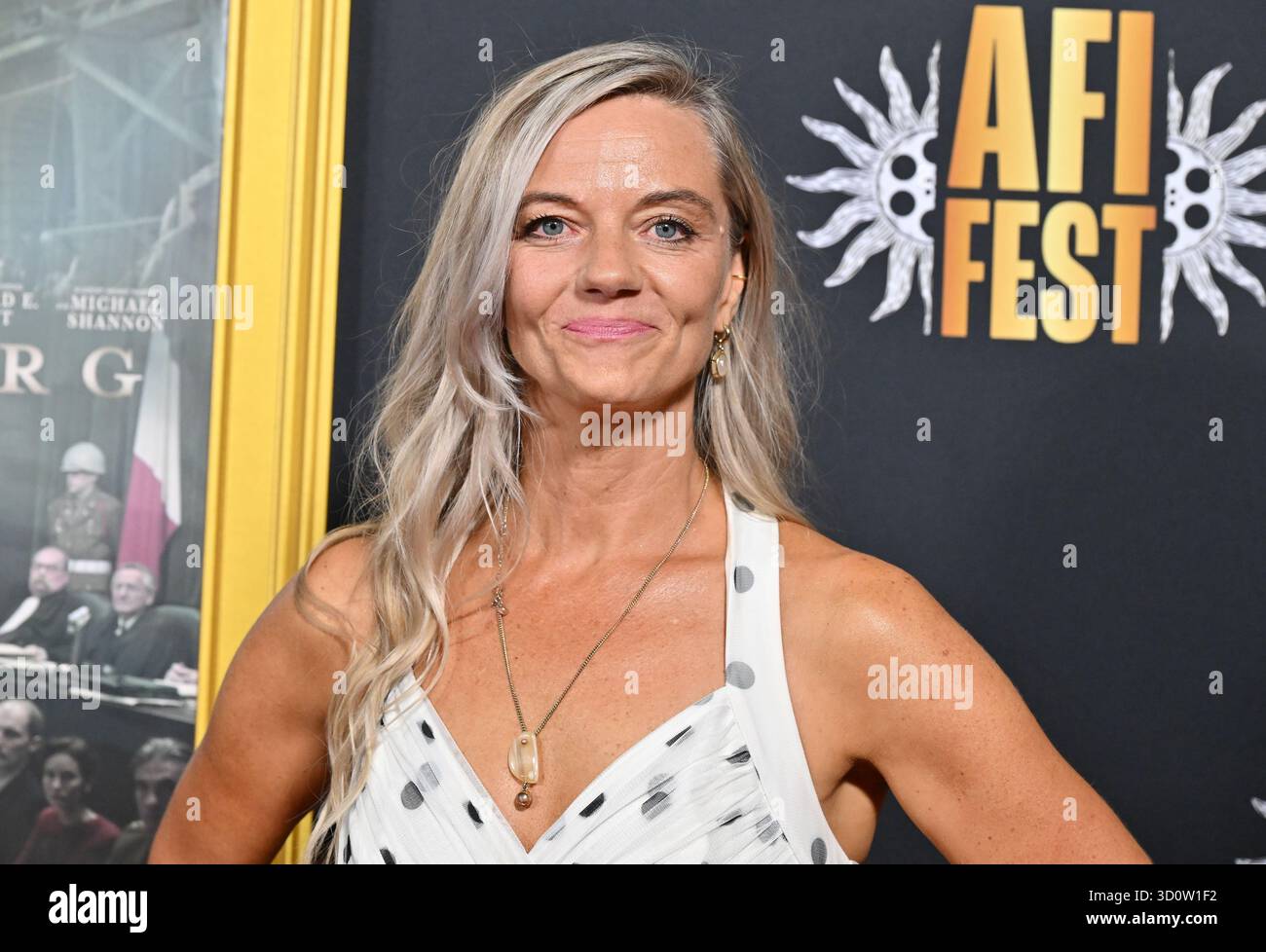 Cherilyn Hawrysh arriving to AFI Fest 2025 “Nuremberg” premiere ...