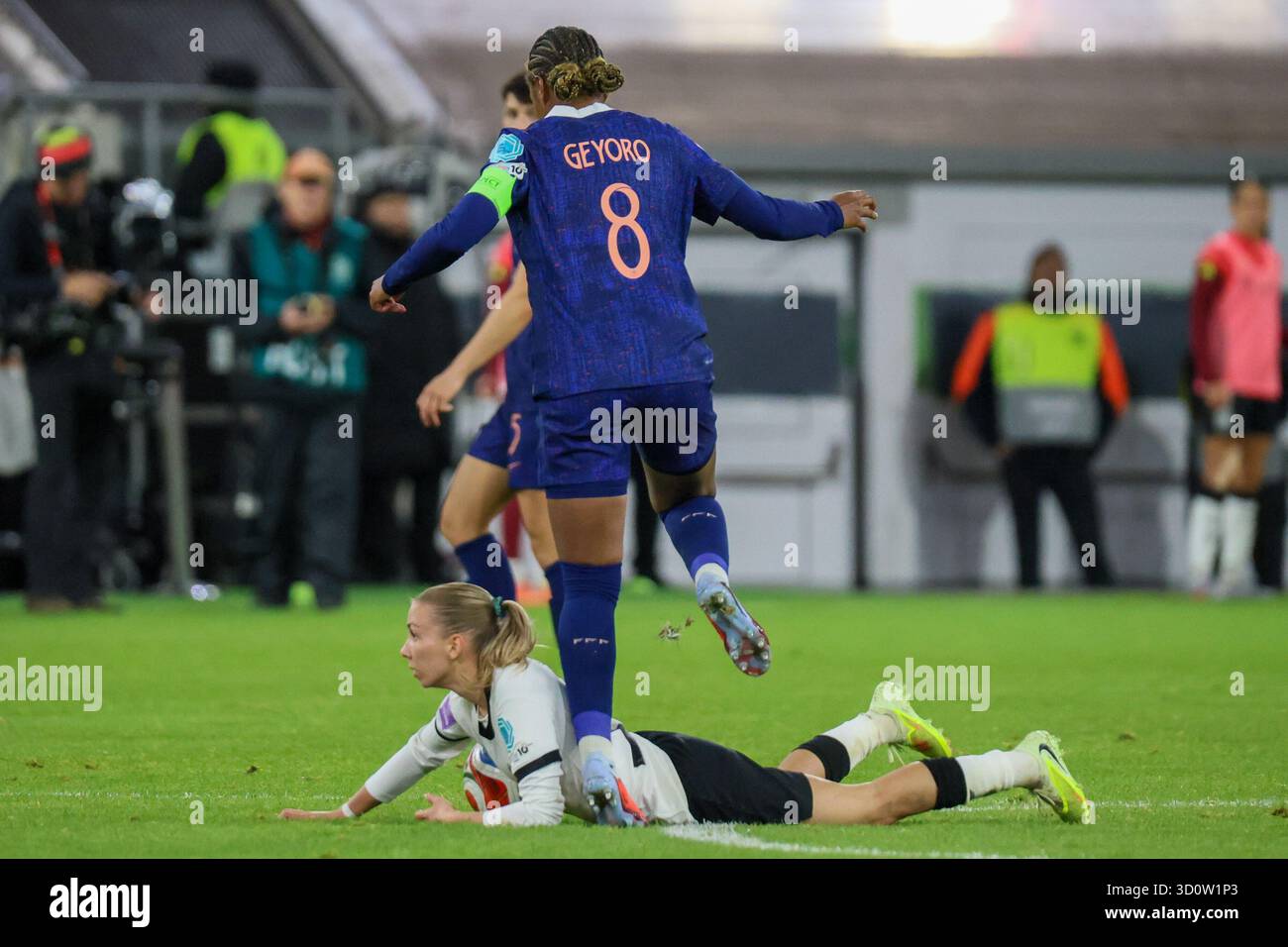 Düsseldorf, Deutschland 24. Oktober 2025: UEFA Nations League Women ...