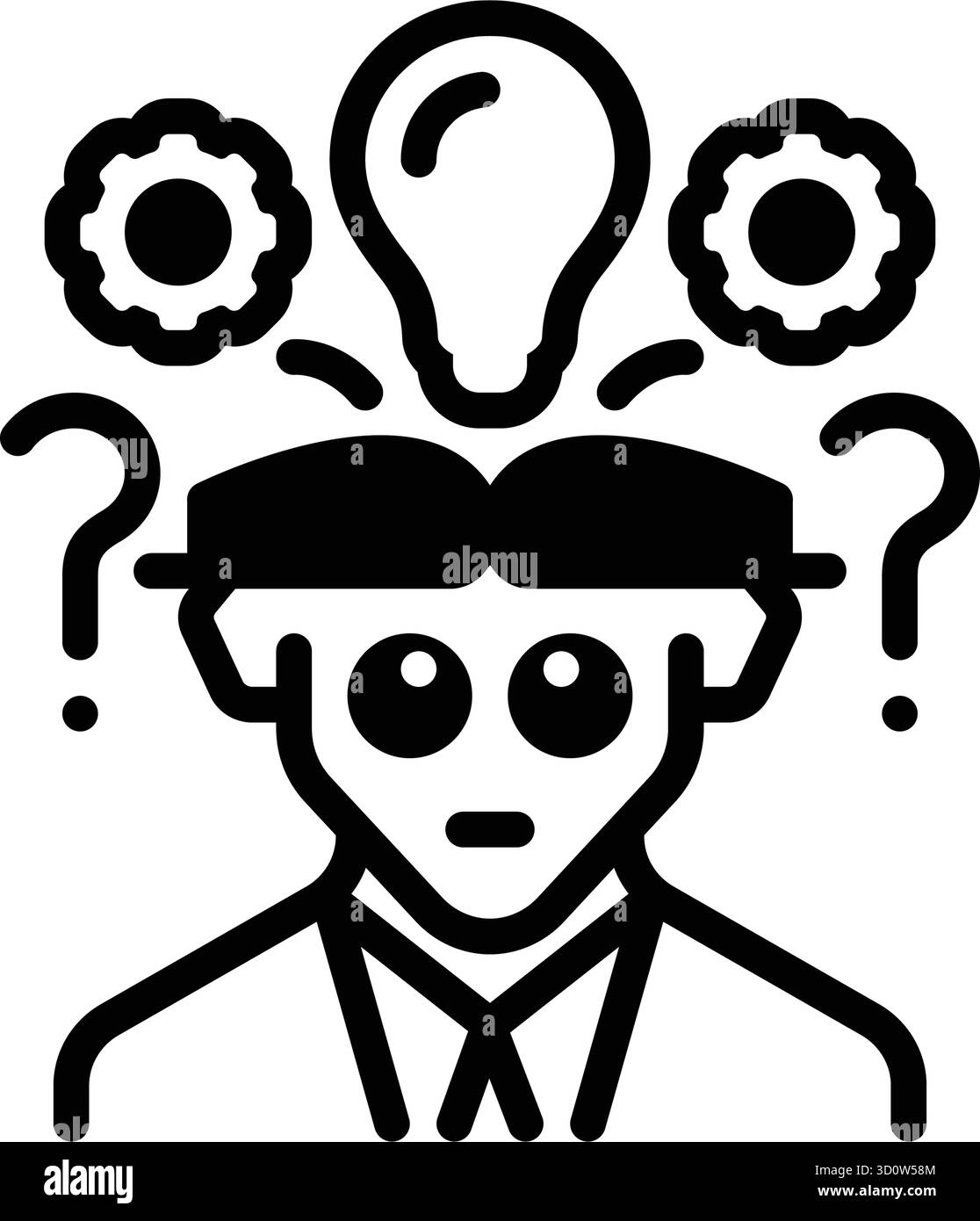 Icon critical thinking Cut Out Stock Images & Pictures - Alamy