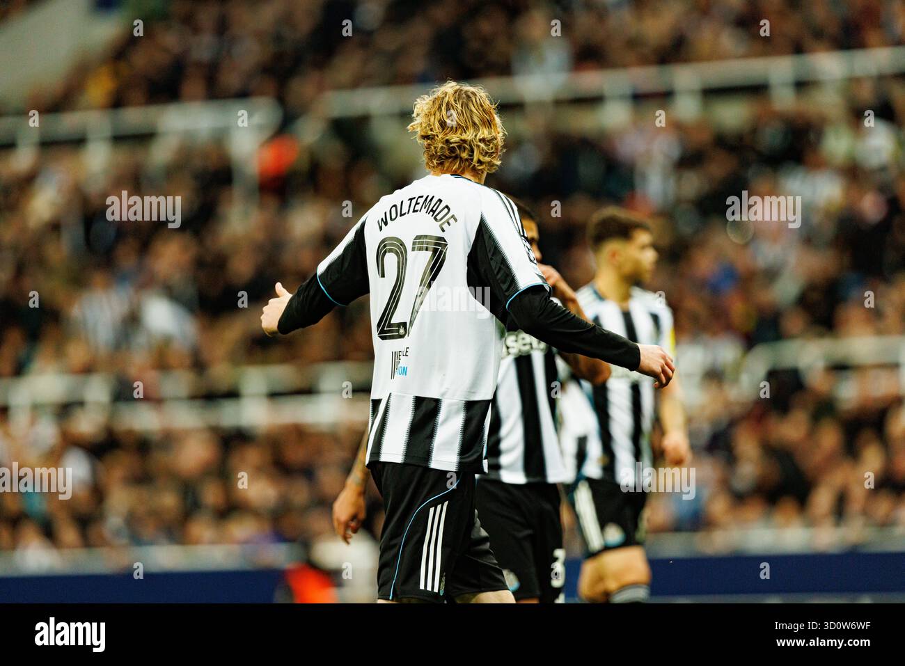 Nick Woltemade seen during Champions League league phase game between ...