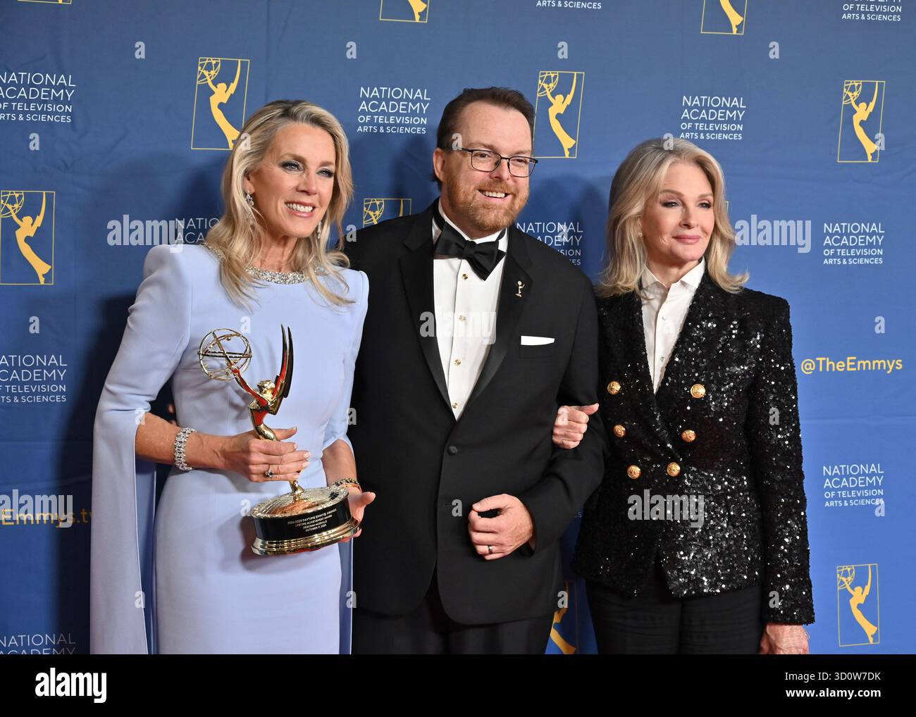 Pasadena, CA USA. 17th Oct 2025. Deborah Norville, Adam Sharpe, Deidre ...