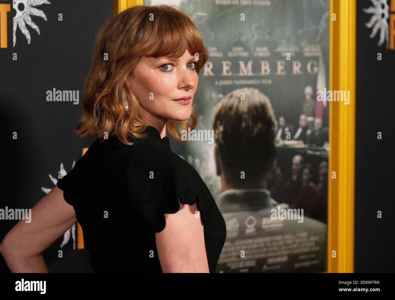 Wrenn Schmidt arrives at the AFI Fest premiere of the film "Nuremberg ...