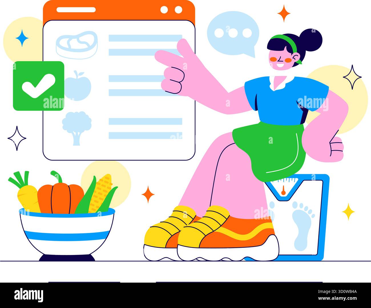 Workout planning Cut Out Stock Images & Pictures - Alamy