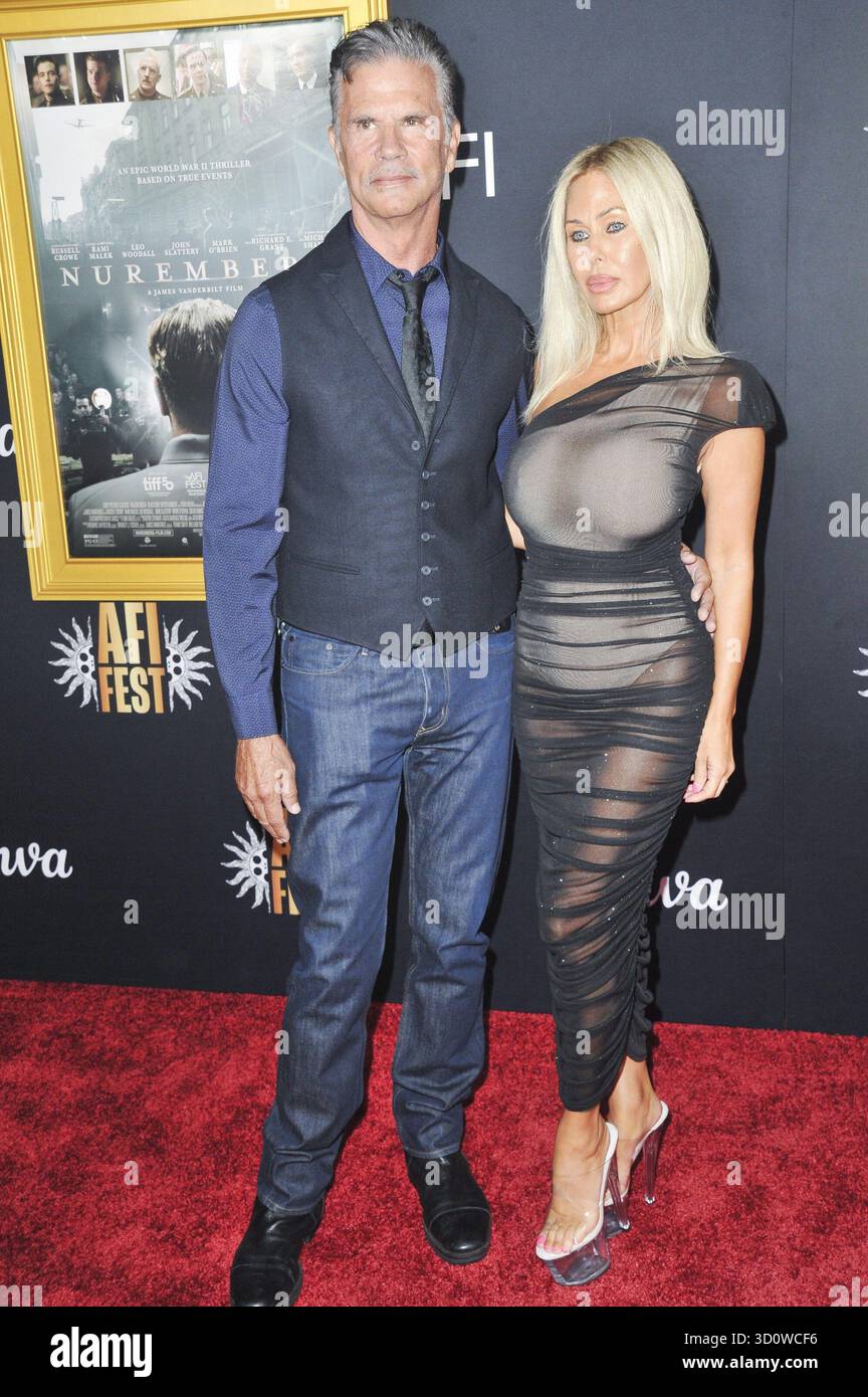 Lorenzo Lamas, Shauna Sand at arrivals for NUREMBERG Premiere at AFI ...