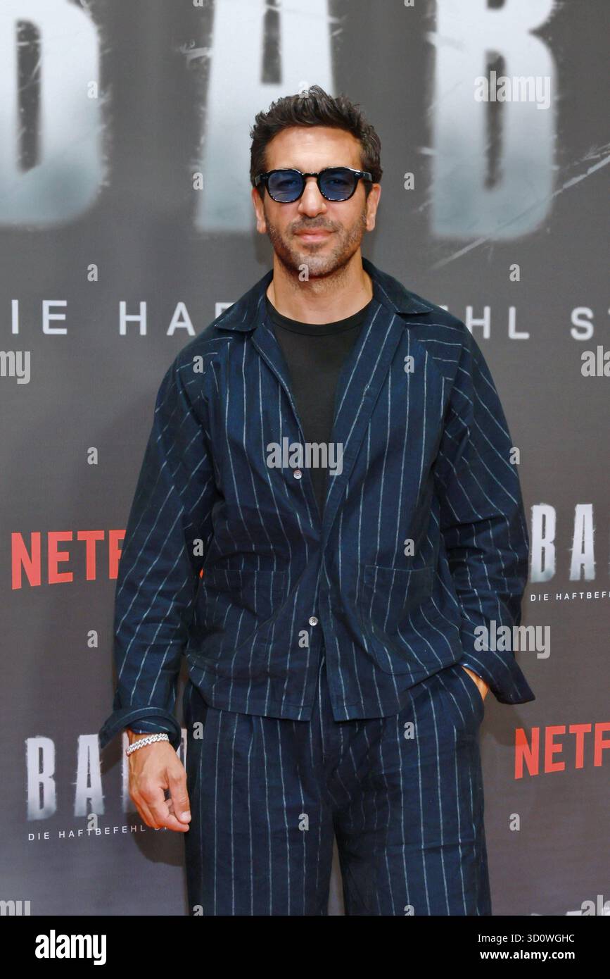 24.10.2025, Elyas MÕBarek zur Netflix Premiere von Babo Ð Die Haftbefehl-Story, Astor Film ...