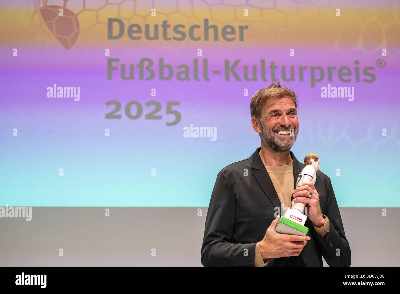 Nuremberg, Germany. 24th Oct, 2025. Jürgen Klopp, former soccer player ...