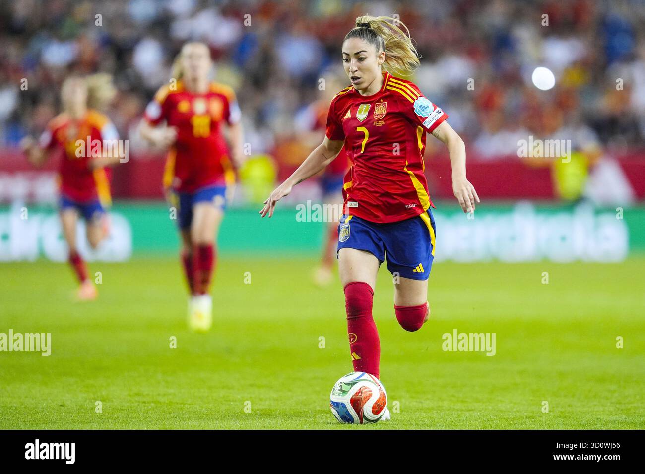 Olga Carmona of Spain during the UEFA Women's Nations League, Semi ...