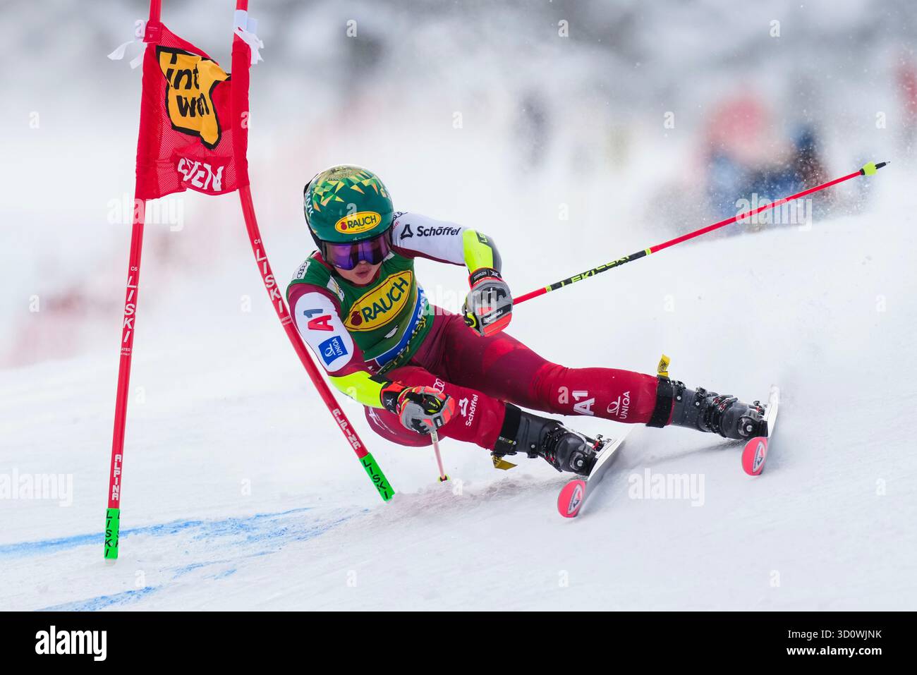 Sölden, Austria 20251025. Austria's Julia Scheib during the 1st round ...