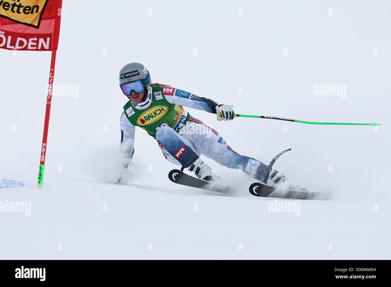 Norway's Kajsa Vickhoff Lie competes in an alpine ski, women's World ...
