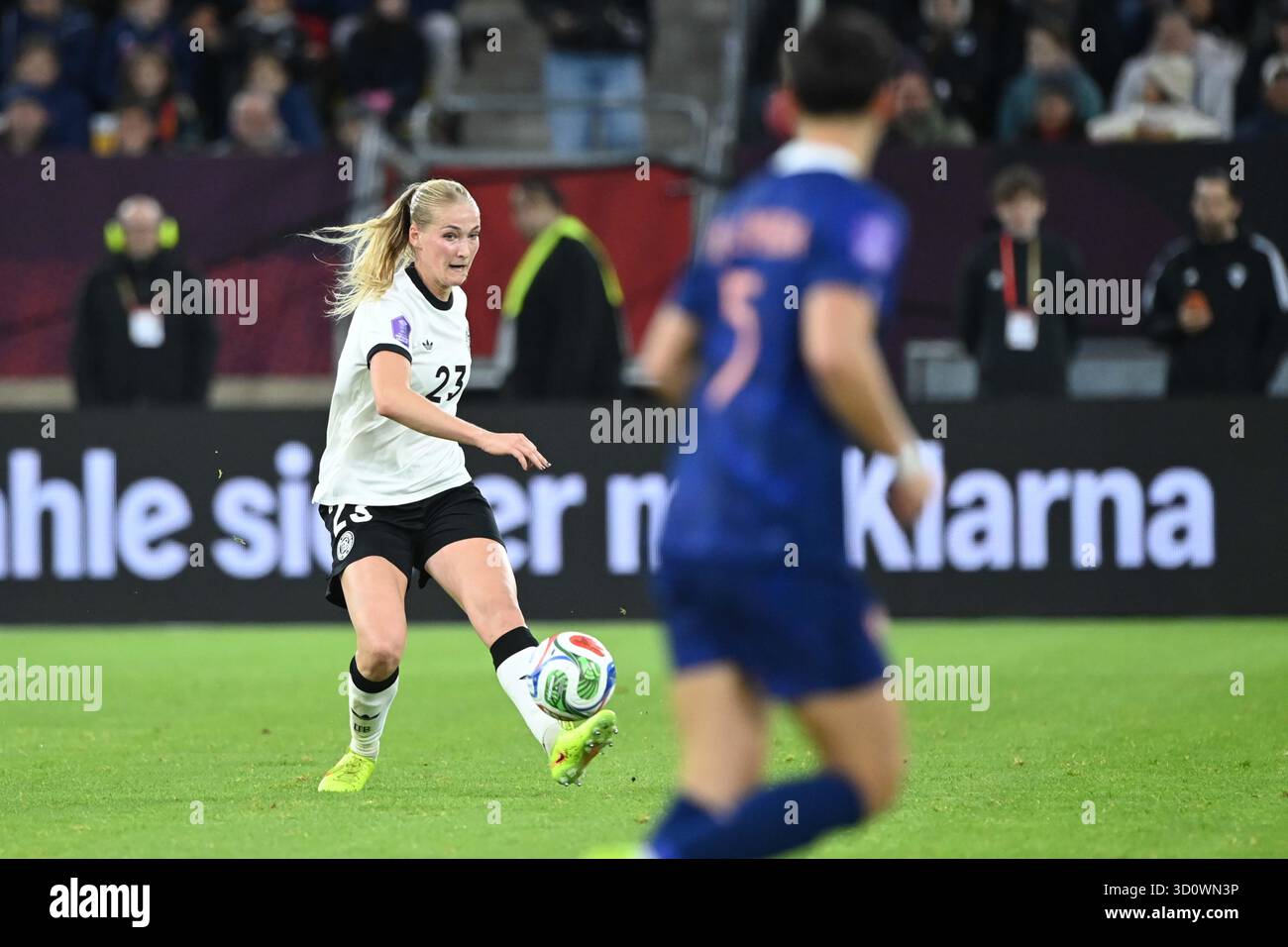 Camilla KUEVER (Kuver, GER) action, individual action, UEFA Women's ...
