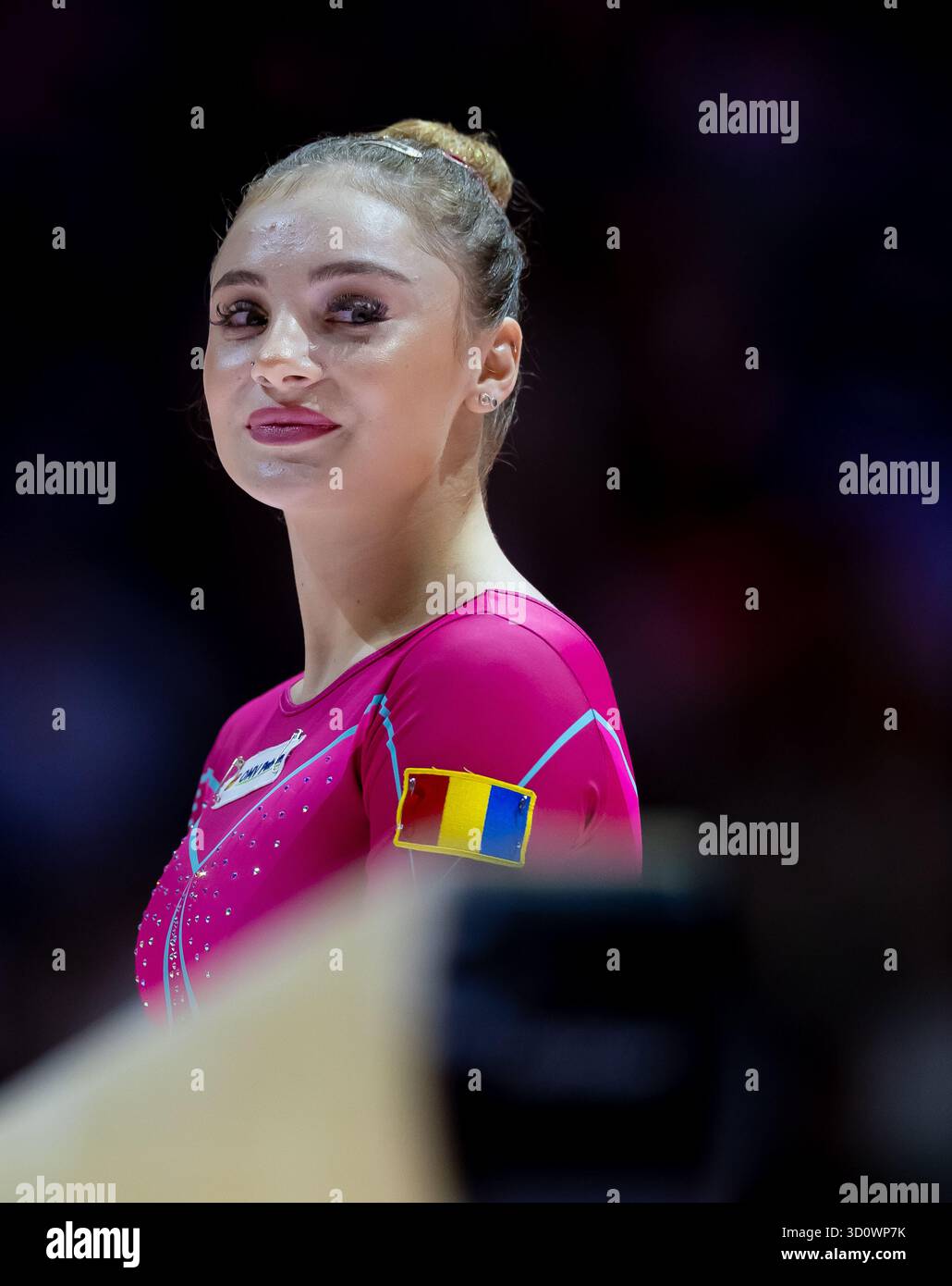 JAKARTA - Sabrina Maneca-Voinea (ROU) during the balance beam final at ...