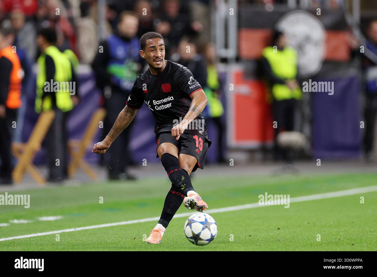 LEVERKUSEN - Arthur of Bayer 04 Leverkusen during the UEFA Champions ...