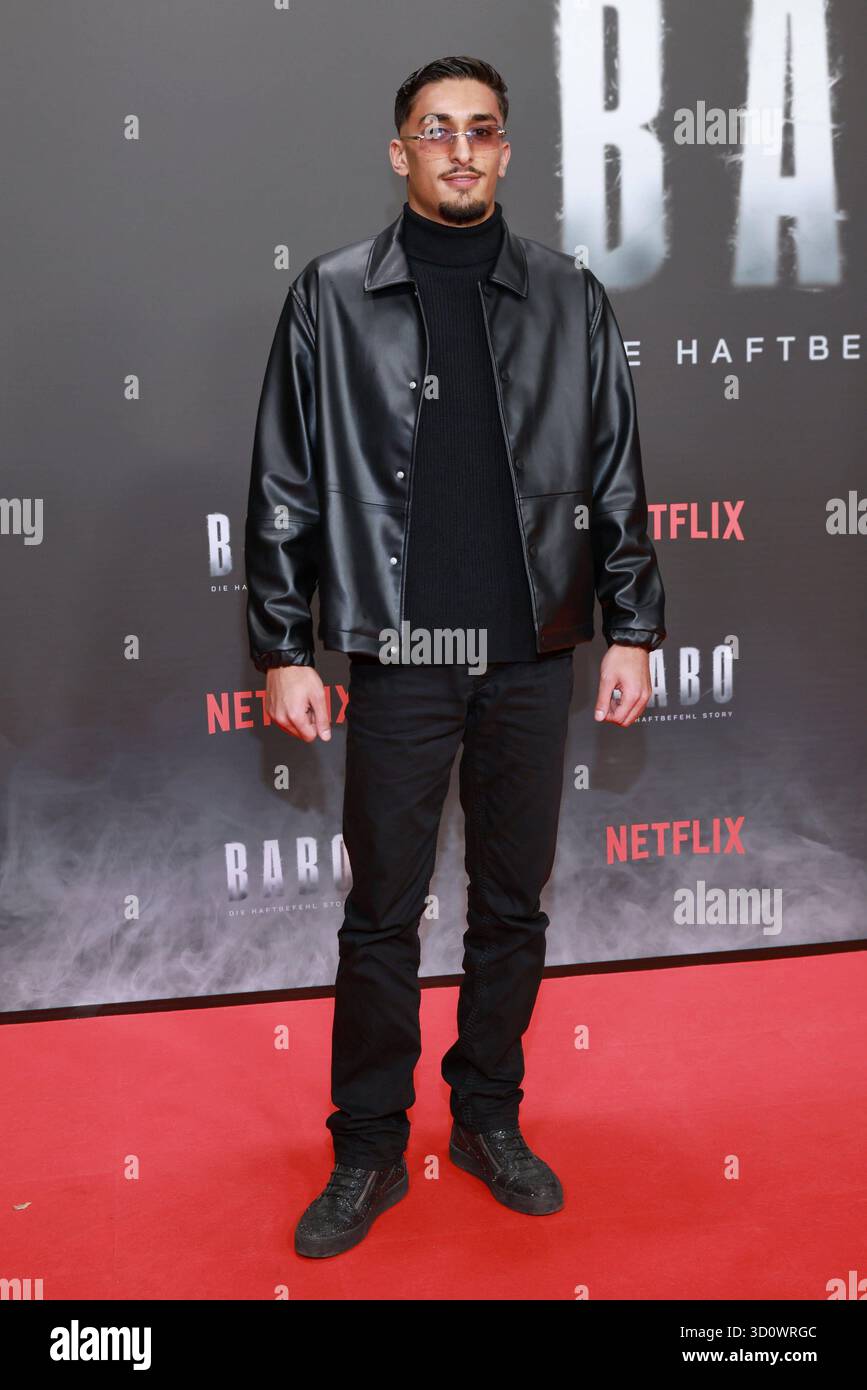 24.10.2025, Capo Cem Anhan zur Netflix Premiere von Babo Ð Die ...