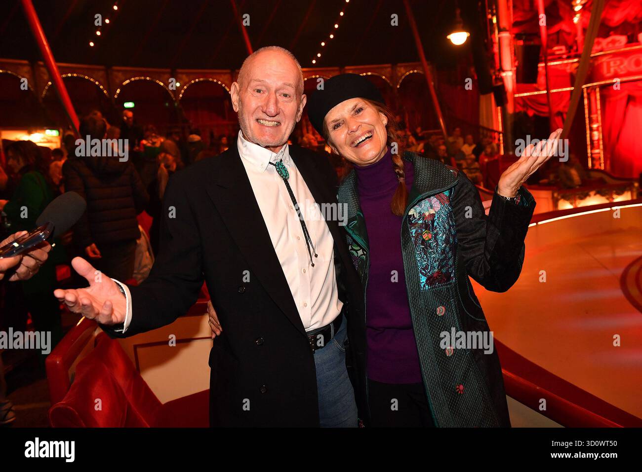 Sepp Schauer and Corinna Binzer attend the Circus Roncalli "ARTistART ...