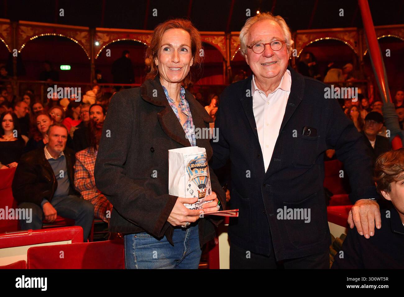 Gioia von Thun and Friedrich von Thun attend the Circus Roncalli ...