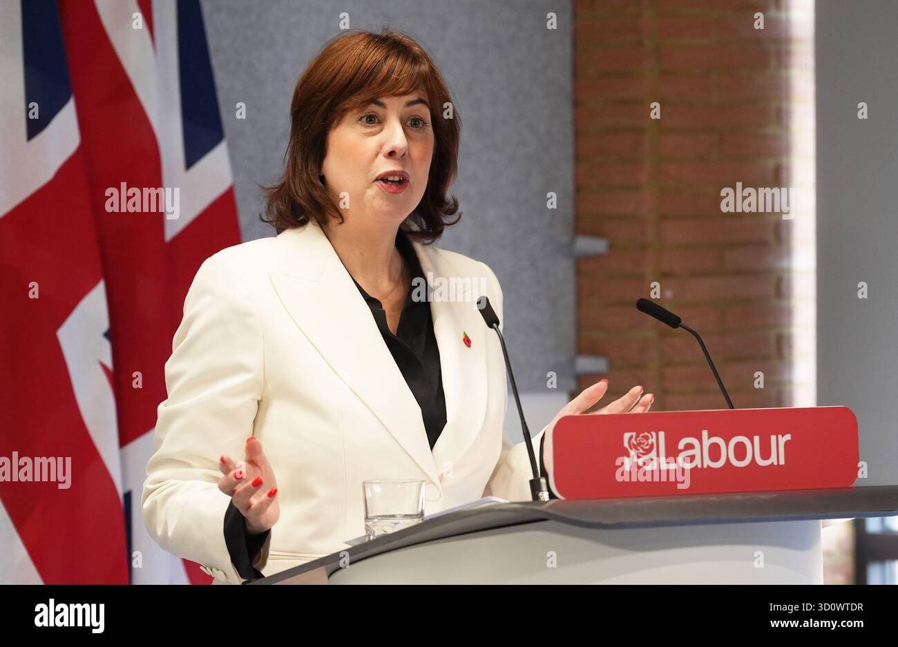 Lucy Powell speaking after being announced as the new Deputy Leader of ...