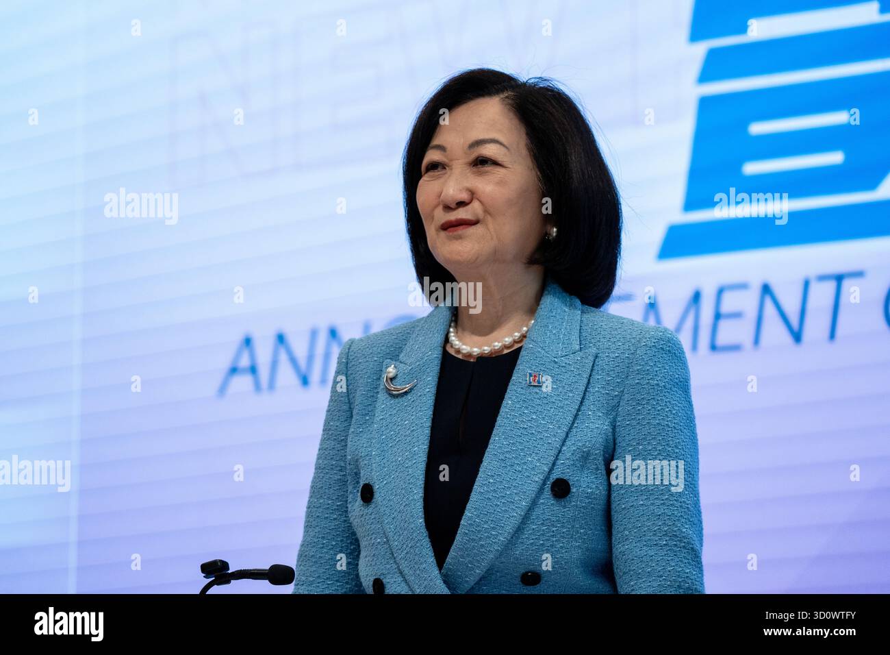 Chairperson of the New People’s Party Regina Ip Lau Suk-yee during a ...