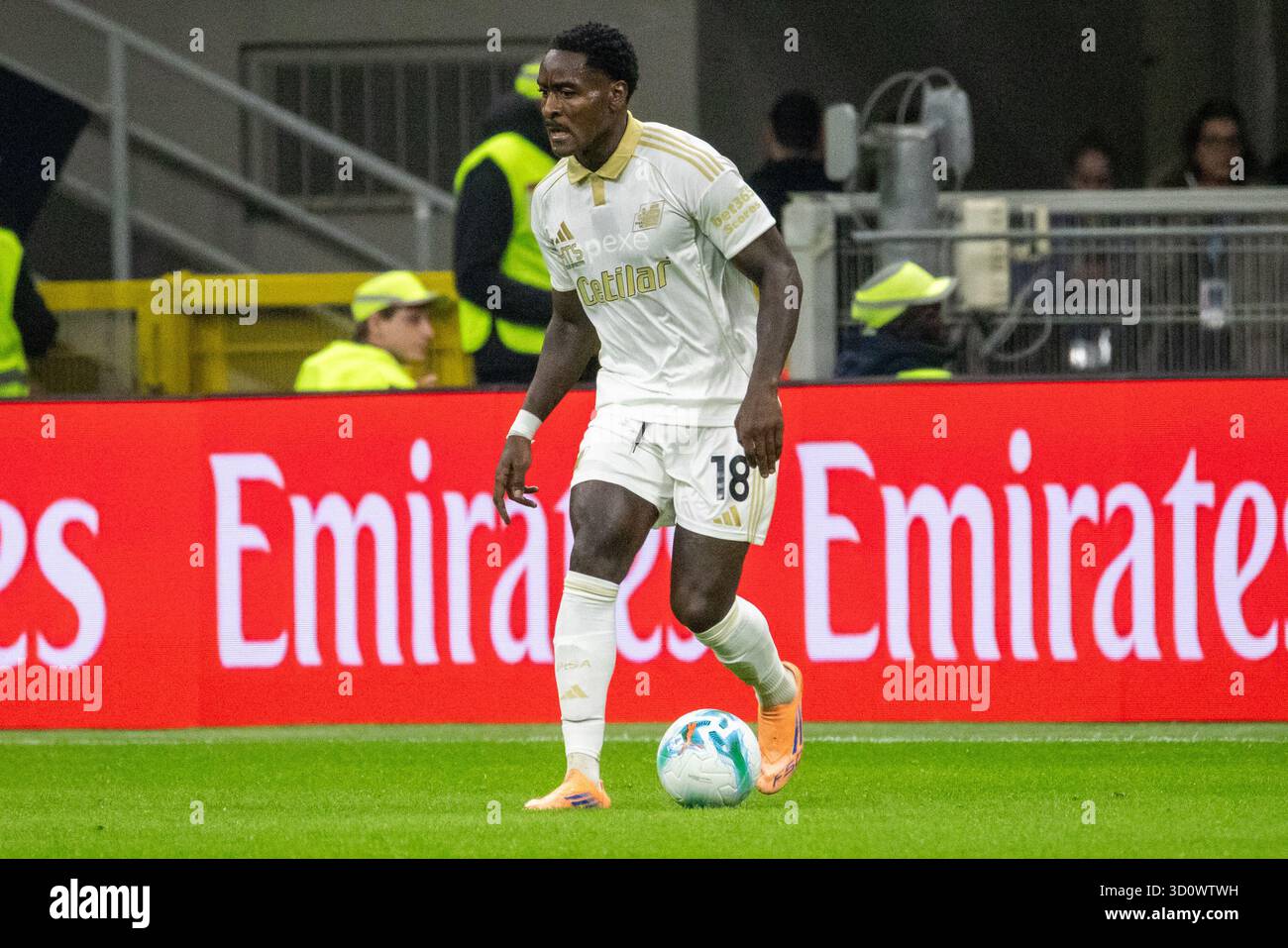 nzola m'bala pisa sc during serie A match AC Milan vs Pisa SC - Milan ...