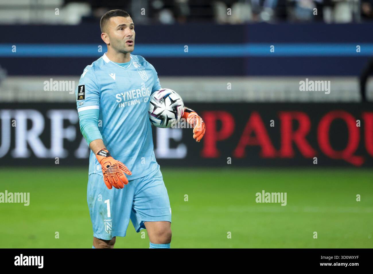 Nantes goalkeeper Anthony Lopes during the French championship Ligue 1 ...