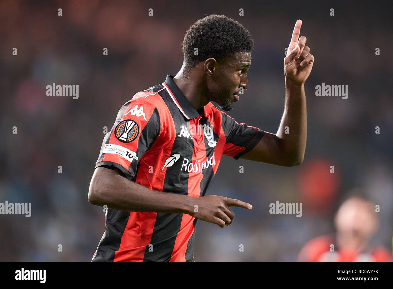 Mohamed Ali Cho of OGC Nice celebrates after scoring goal during the ...