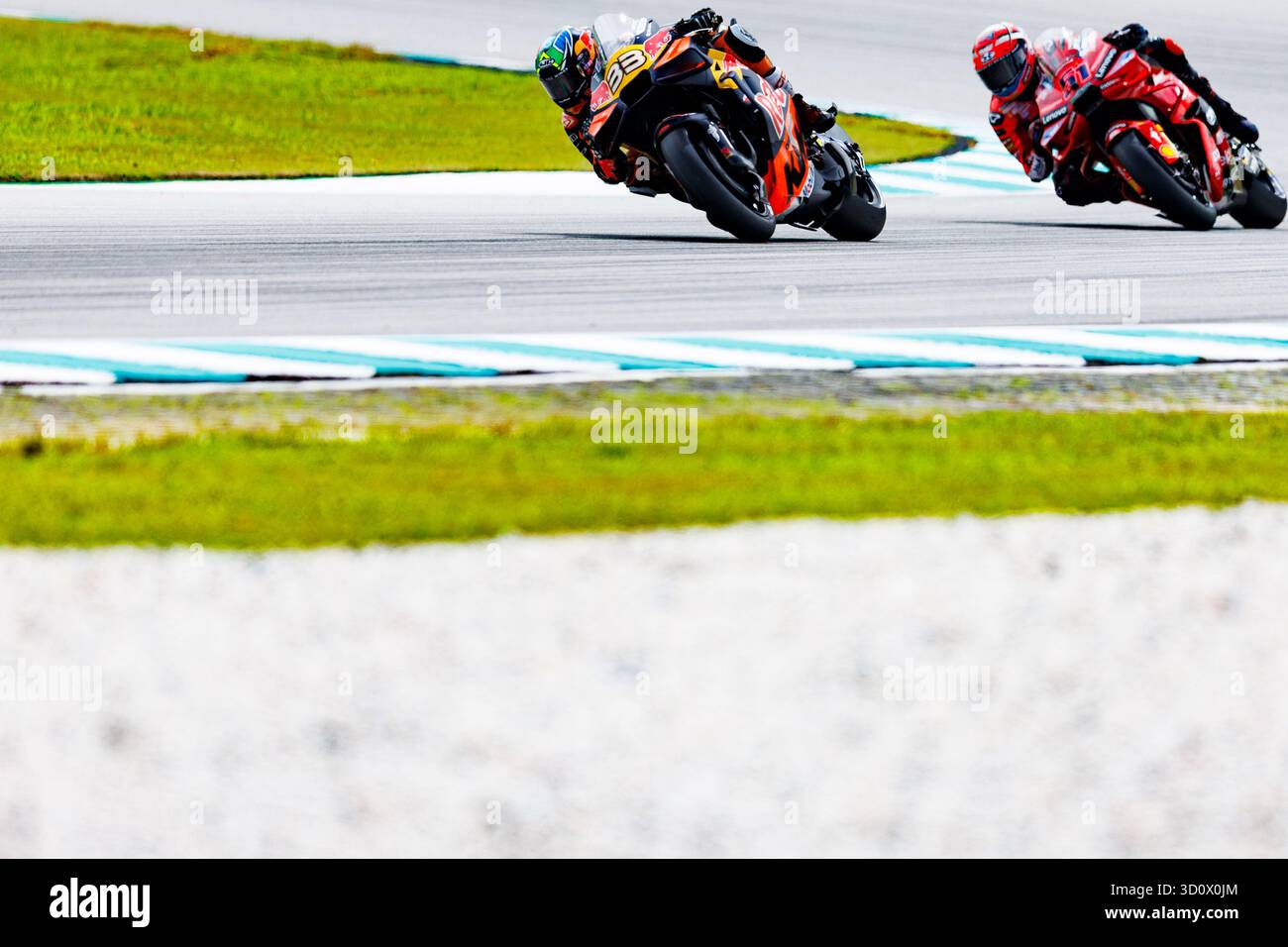 Number 33 Red Bull KTM Factory Racing rider Brad Binder, Number 51 ...