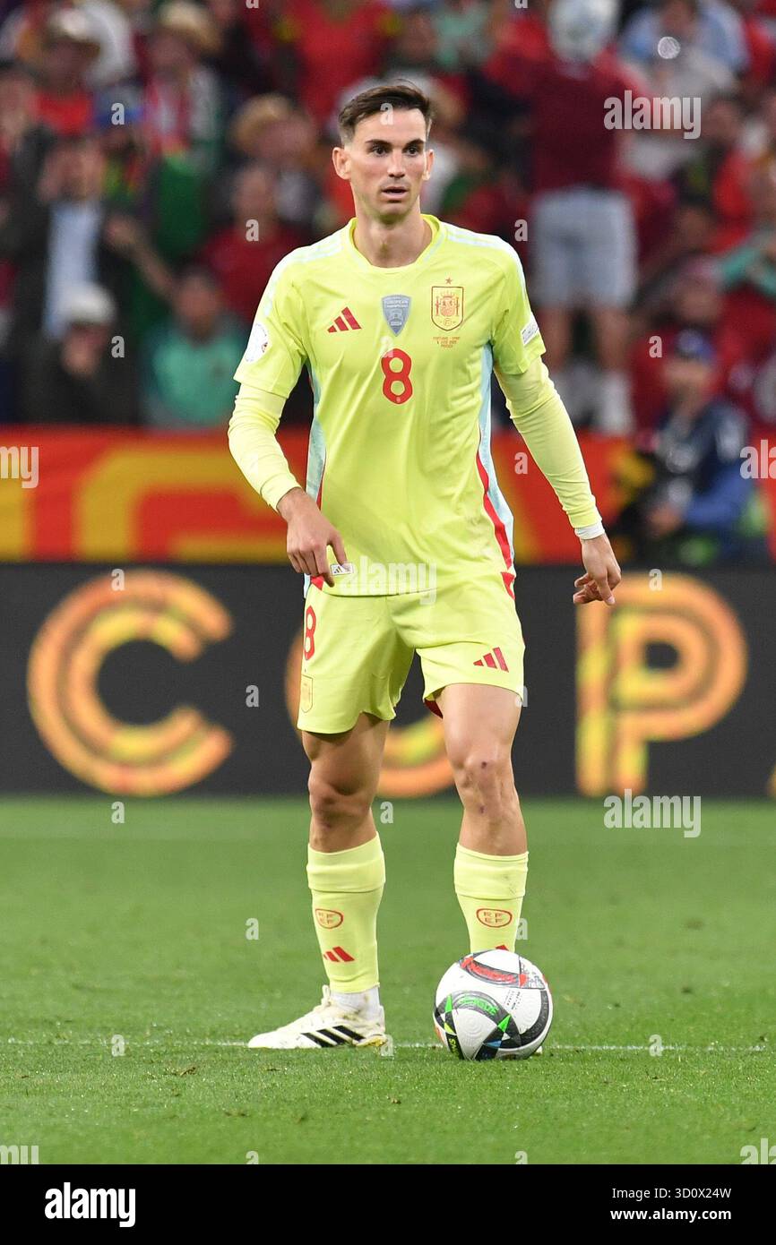 MUNICH, GERMANY - JUNE 8: Fabian Ruiz of Spain during the UEFA Nations ...