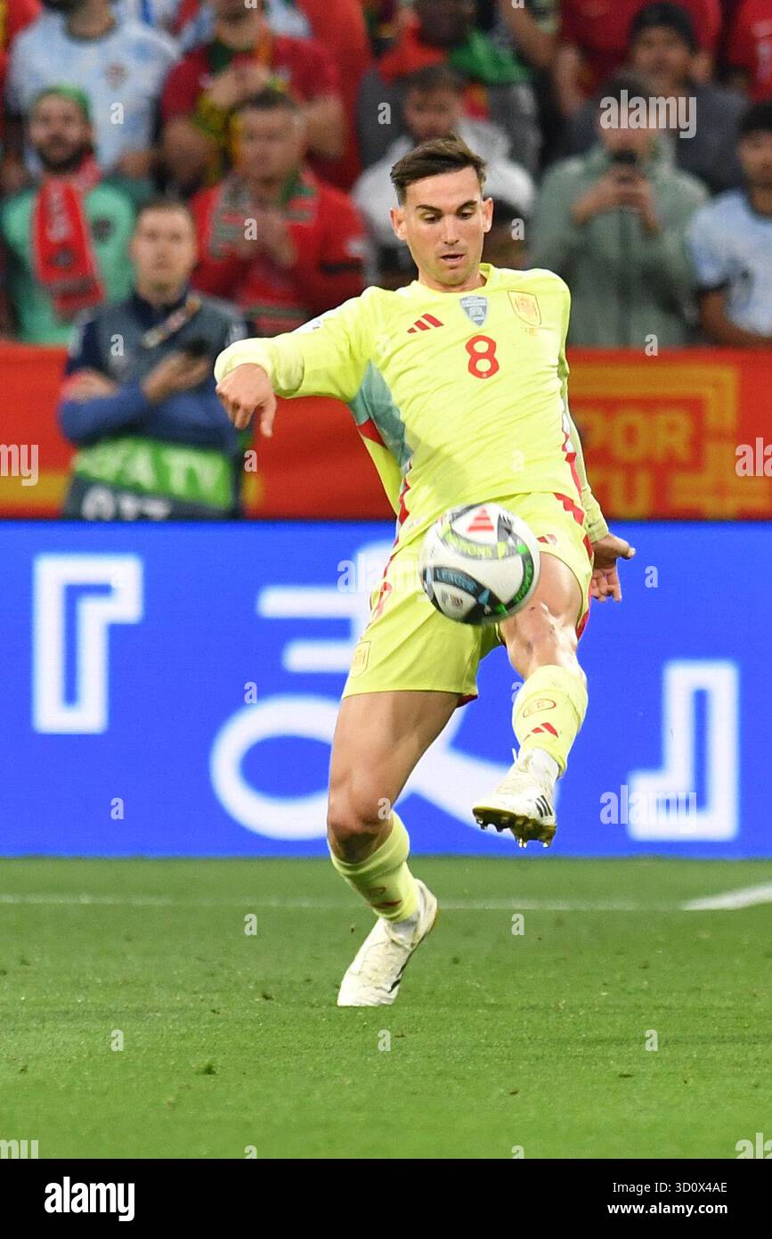 MUNICH, GERMANY - JUNE 8: Fabian Ruiz of Spain during the UEFA Nations ...