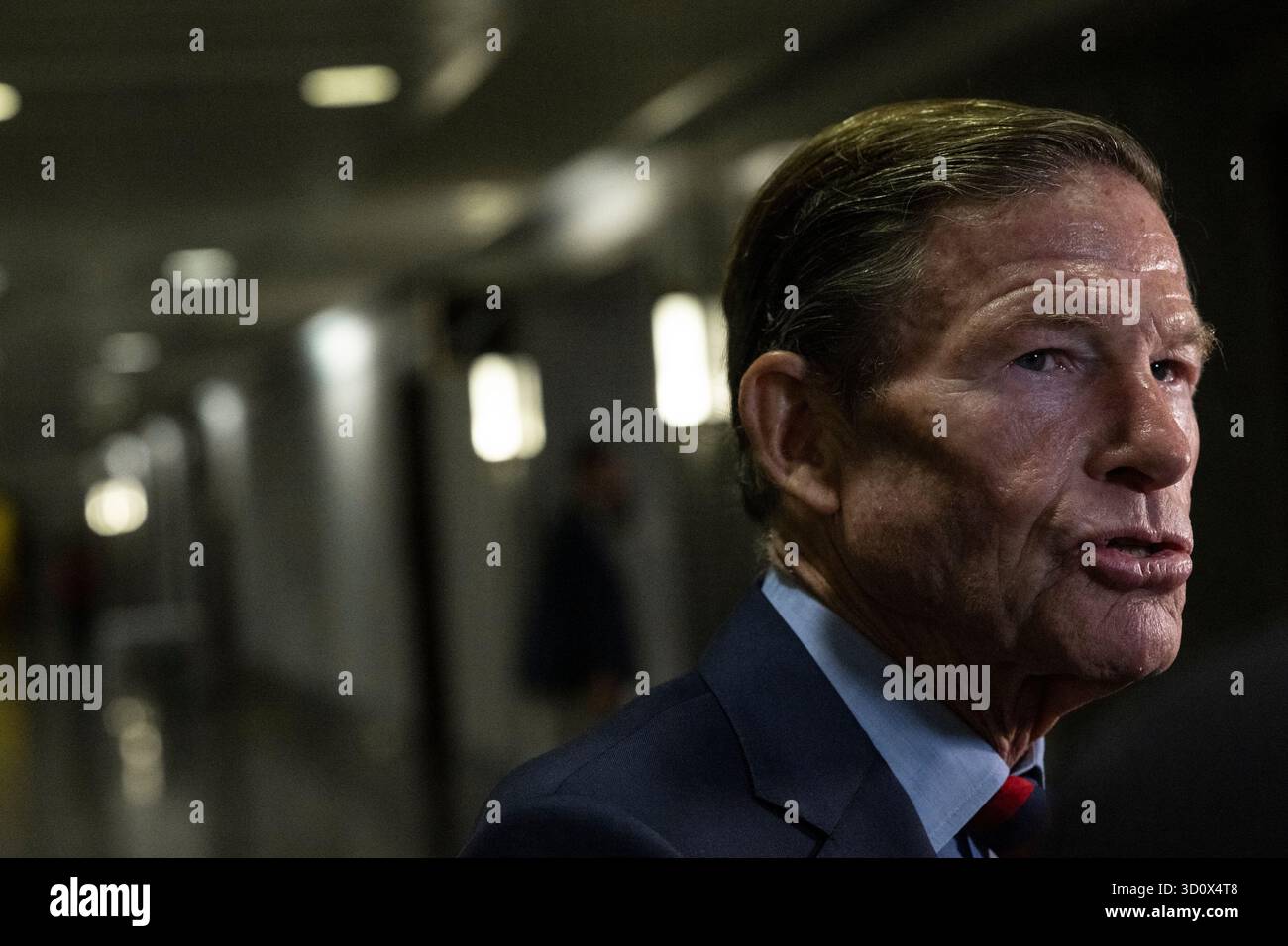United States Senator Richard Blumenthal (Democrat of Connecticut ...